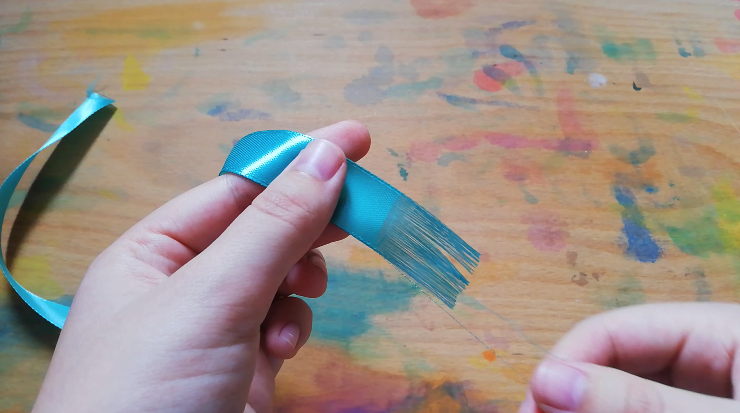 DIY Fake Hair Using Ribbons : 6 Steps (with Pictures) - Instructables