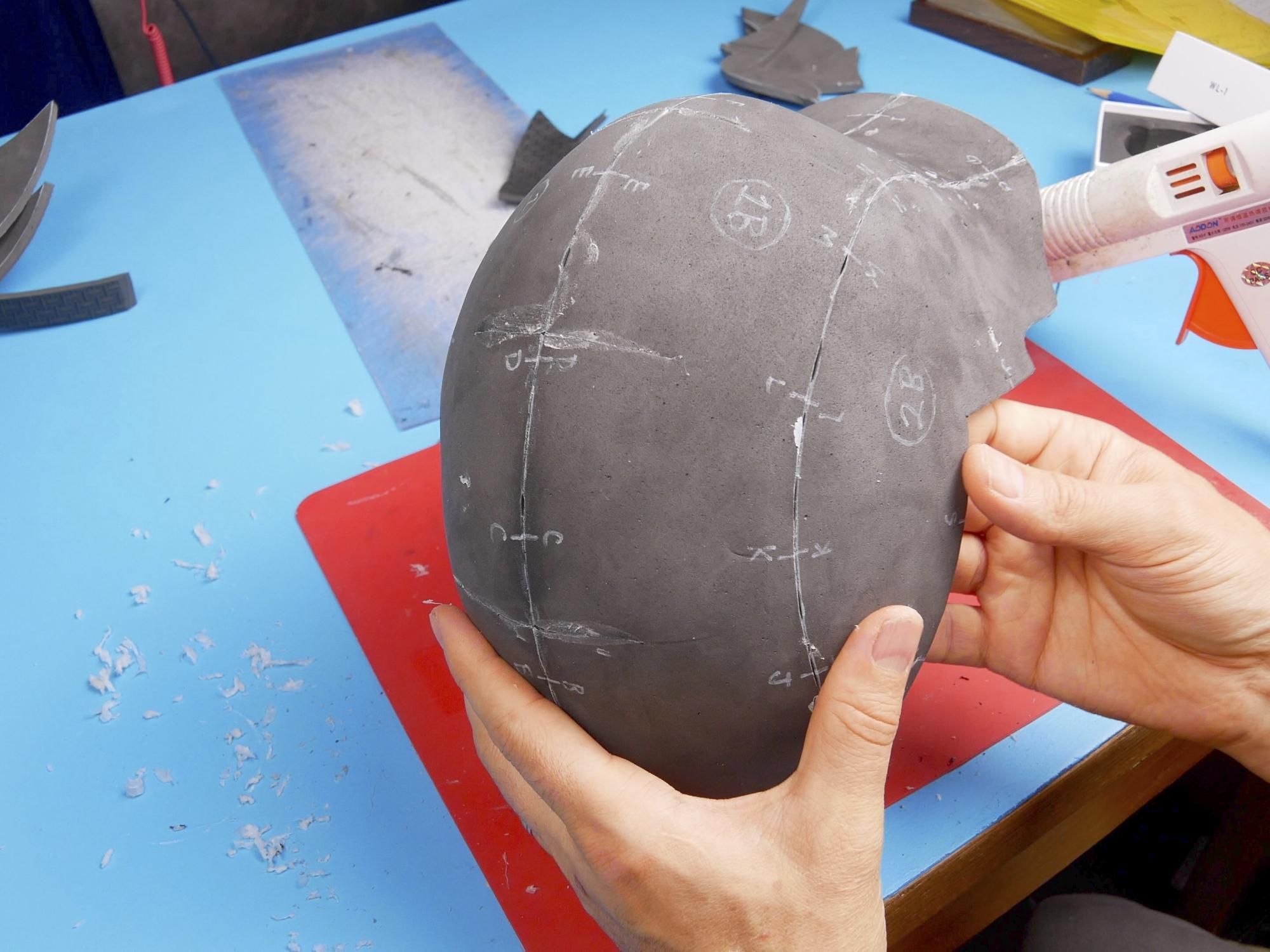 DIY Spartan Helmet Costume From Foam! : 27 Steps (with Pictures ...