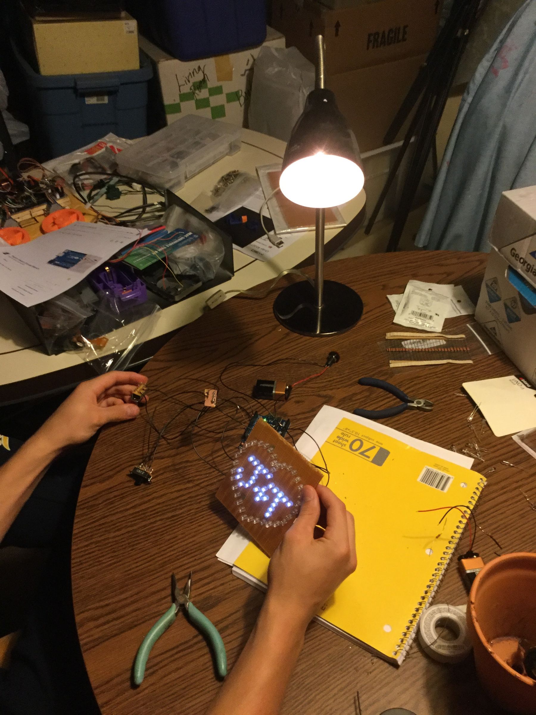 LED Arduino Heart: Gift for the Girlfriend : 8 Steps (with Pictures ...