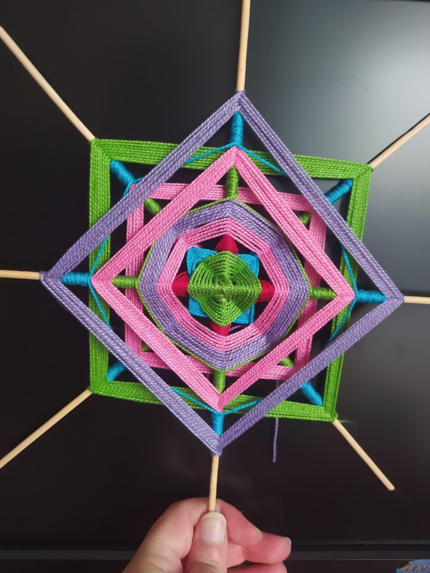 God's Eye / Thread Mandala : 22 Steps (with Pictures) - Instructables