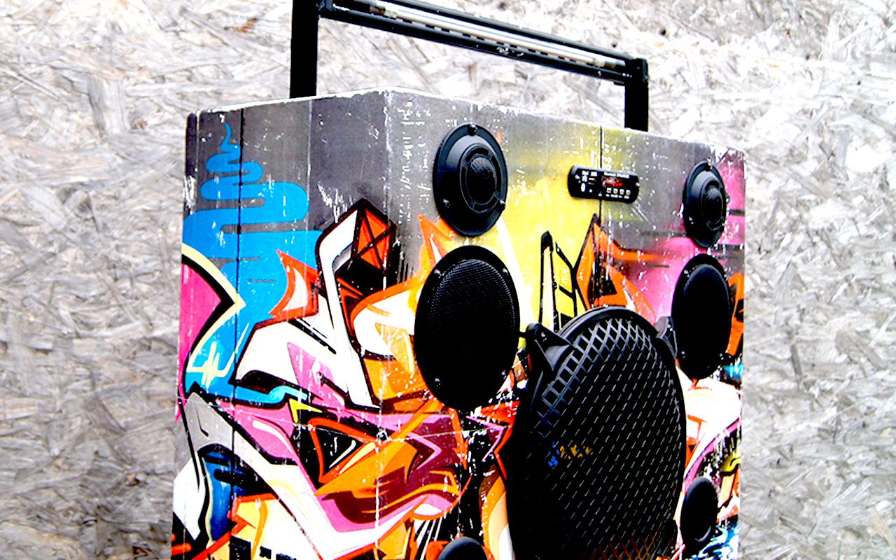 Graffiti Speaker Box