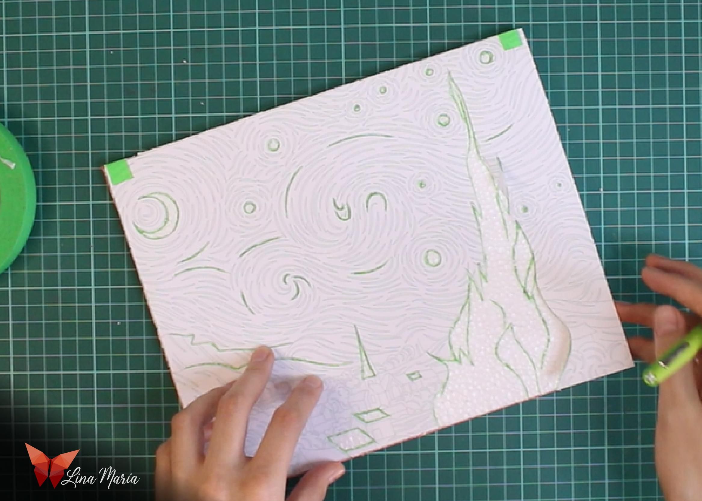 DIY Relief Painting - Starry Night : 25 Steps (with Pictures ...