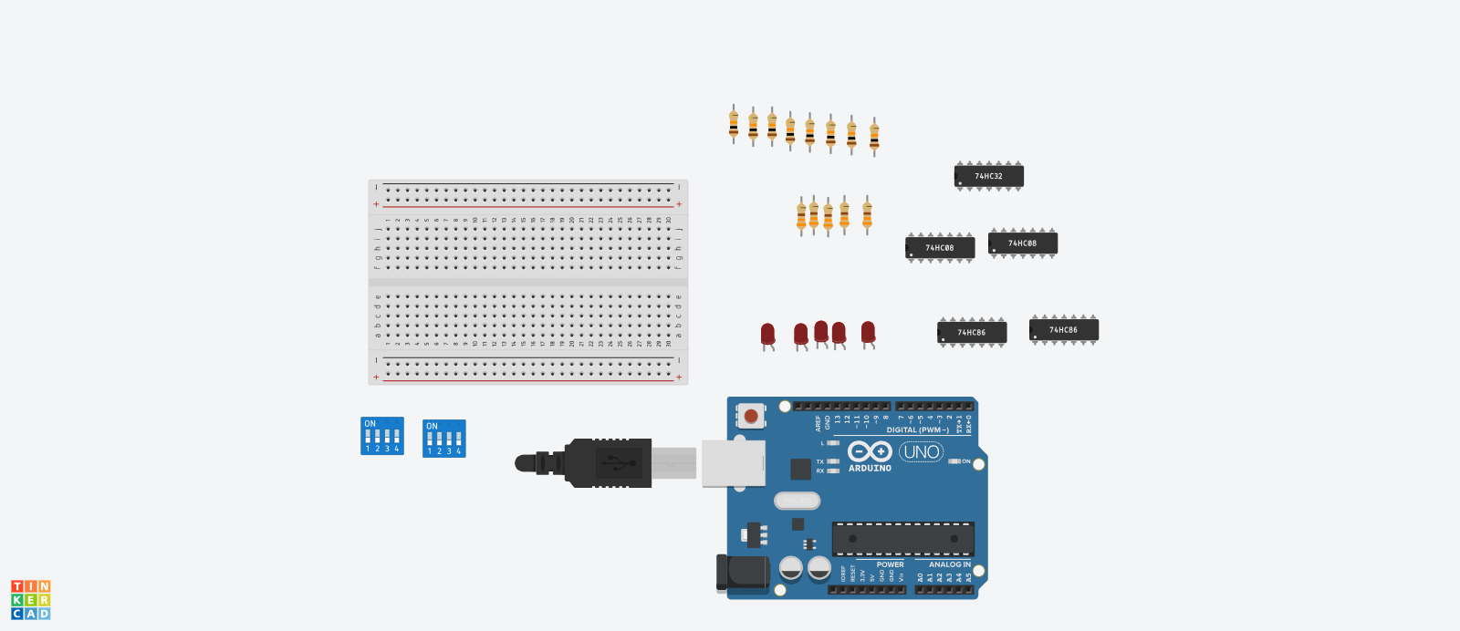 4 Bit-Adder Project : 8 Steps - Instructables