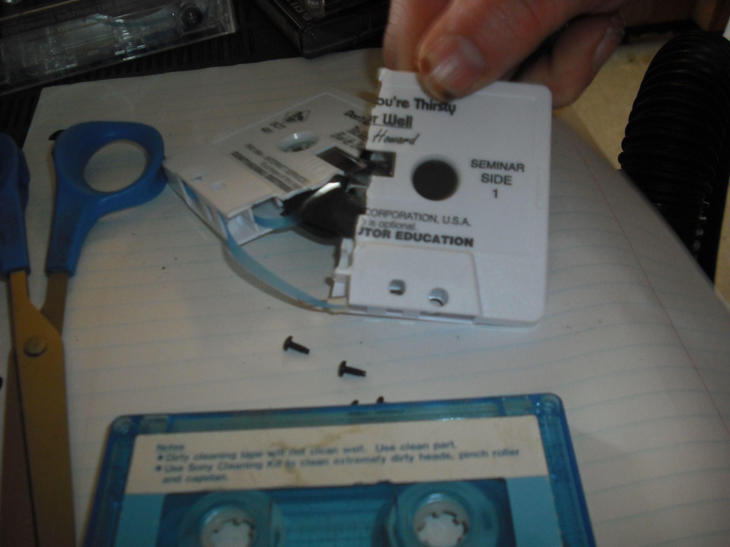 Jenffer a Jay's and How to Fix Broken Cassette Tapes - Instructables