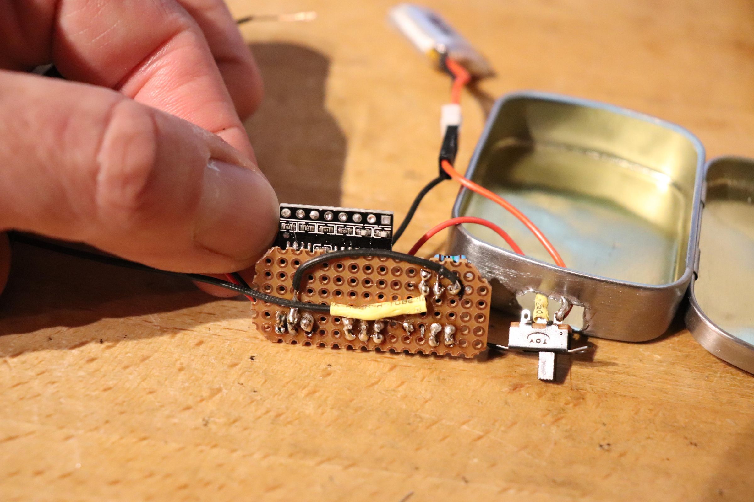 Sound Badge With Touch Sensor. : 9 Steps (with Pictures) - Instructables