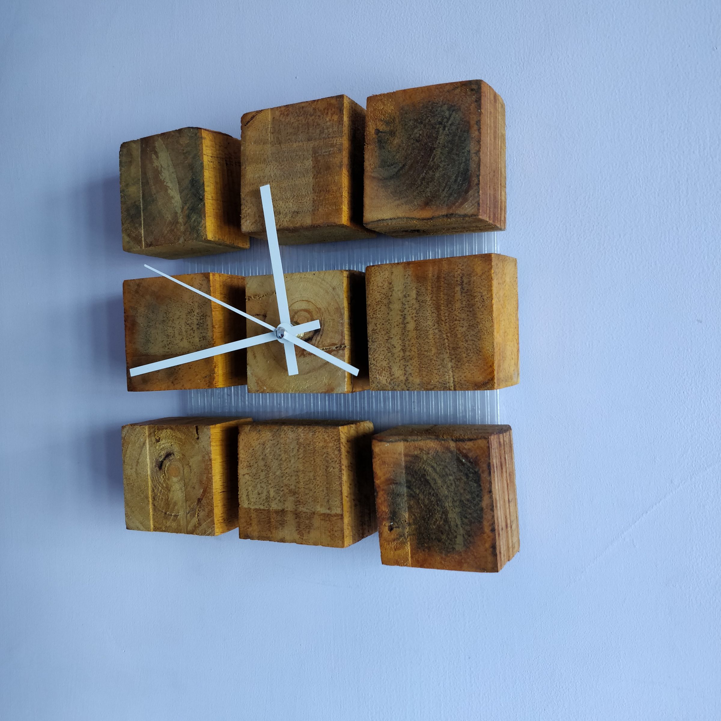 A Clock From Pallet Wood Blocks : 7 Steps (with Pictures) - Instructables