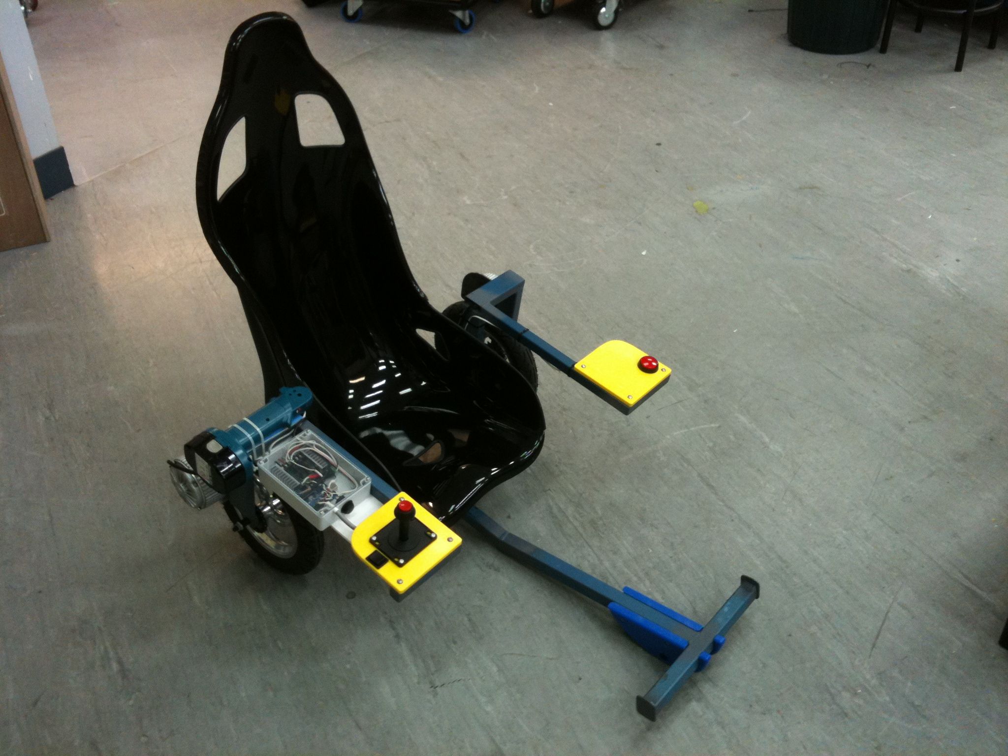 SciChair (Balancing Electric Chair) : 9 Steps (with Pictures ...