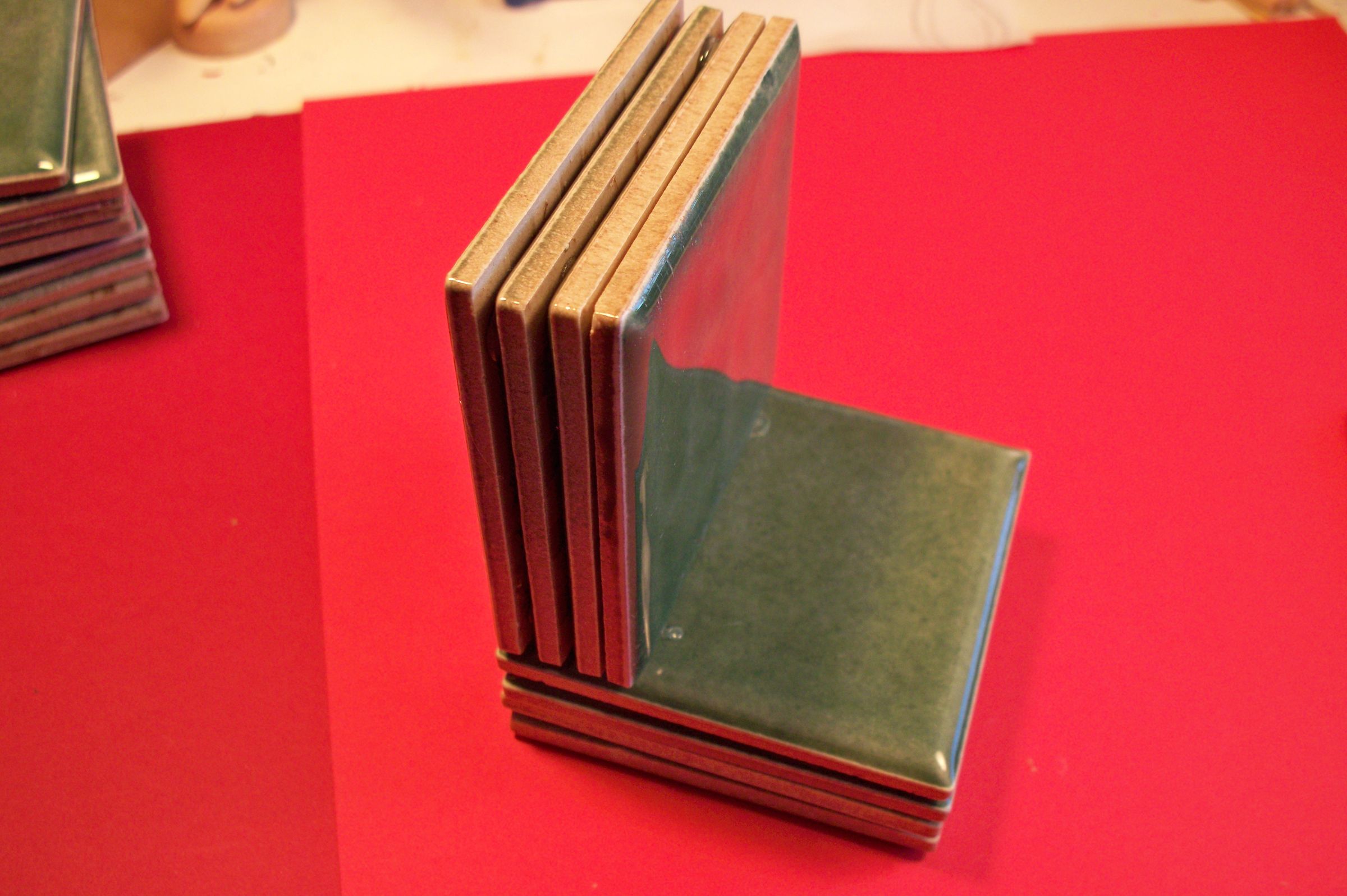 How to Make Bookends From Ceramic Tile : 6 Steps (with Pictures ...