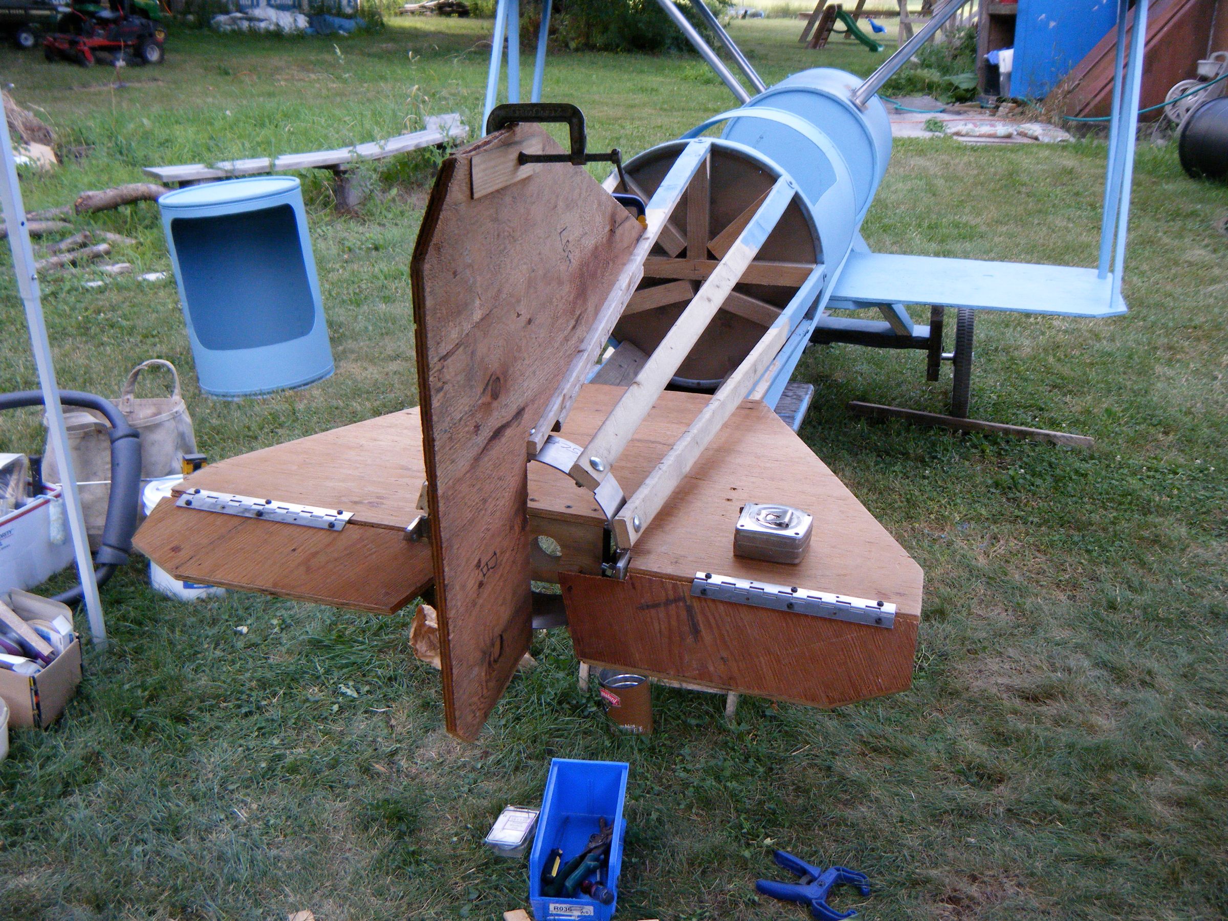 Cardboard Barrel Biplane. the Flyin' Lion : 23 Steps (with Pictures ...