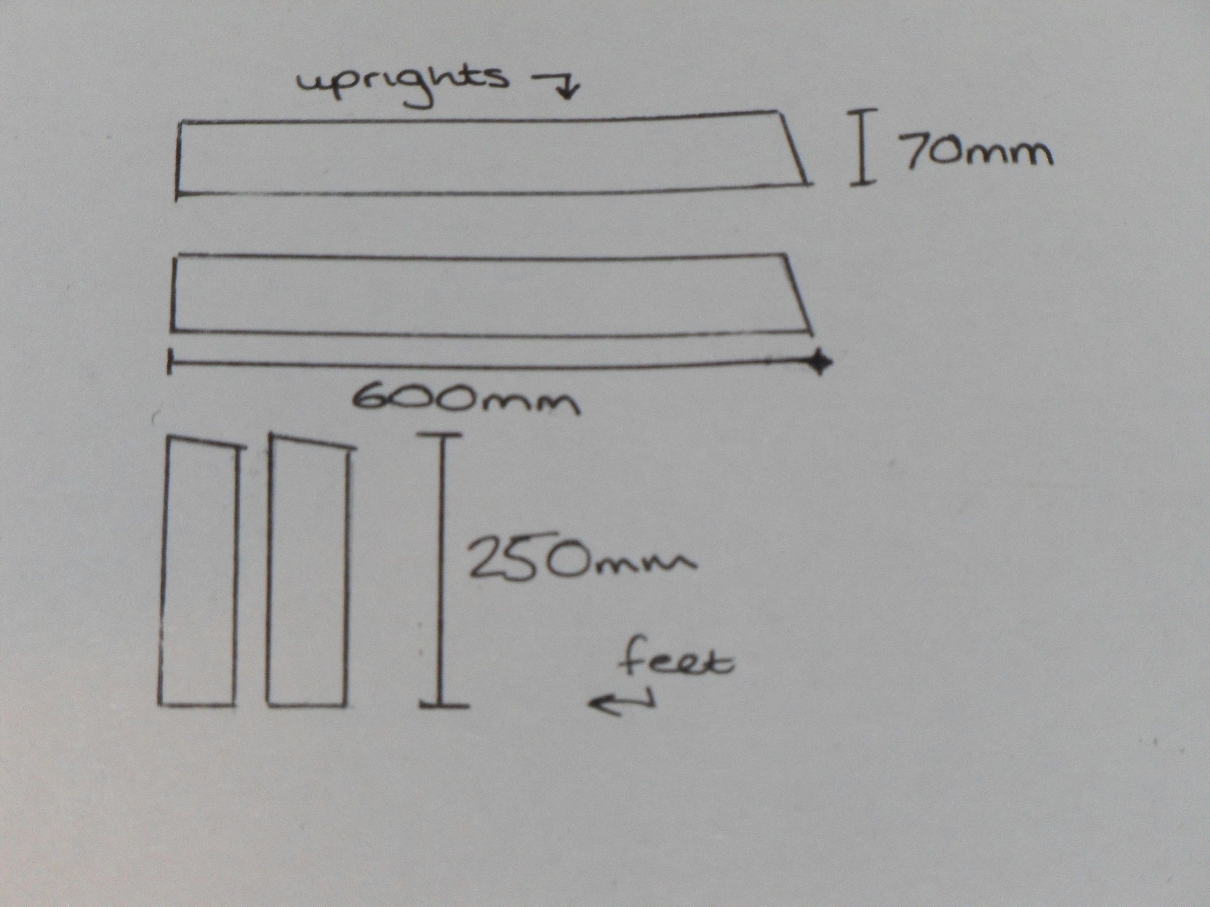 Shoe Tower - a Free Standing, Multi-tier Floating Shoe Rack : 7 Steps ...
