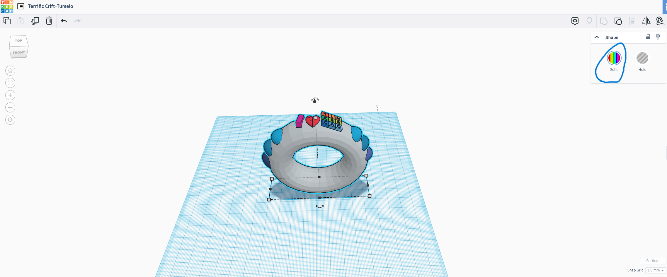 I Love Tinkercad Ring Using Tinkercad : 4 Steps - Instructables