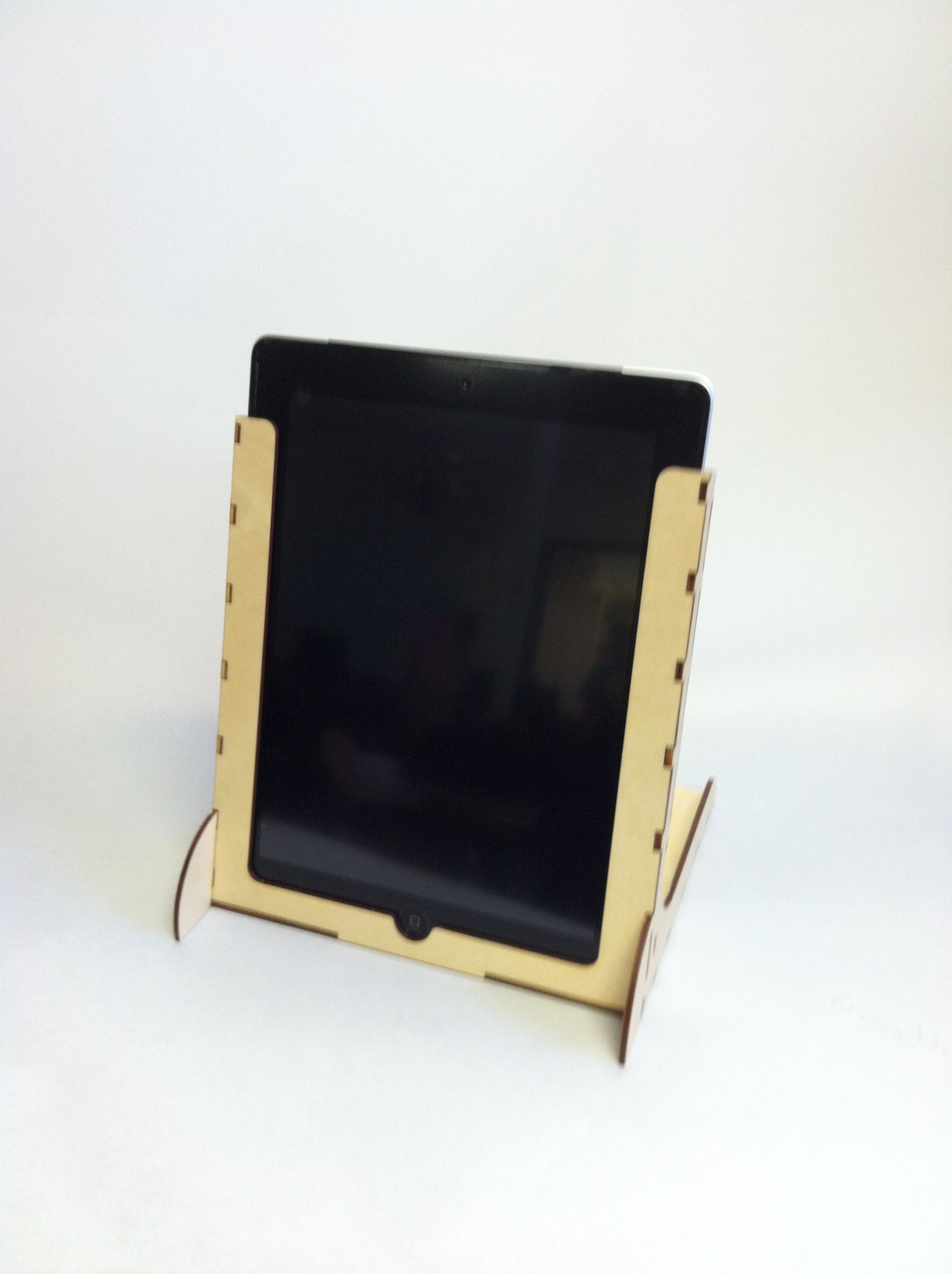 Wooden Laser Cut IPad 2 Stand : 6 Steps (with Pictures) - Instructables