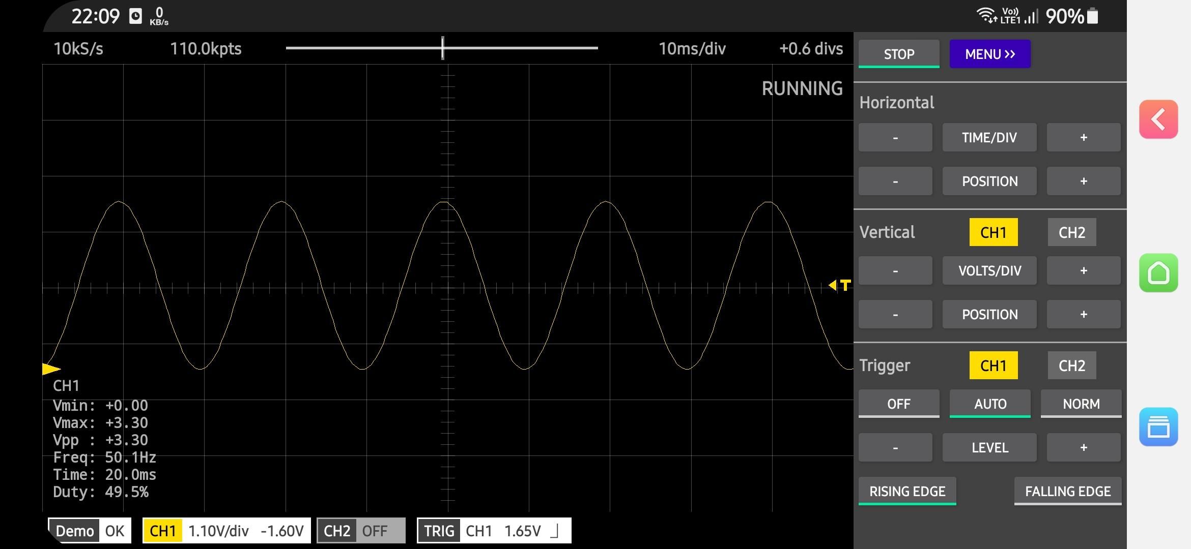Raspberry Pi Pico 200Khz Digital Oscilloscope : 14 Steps (with Pictures ...