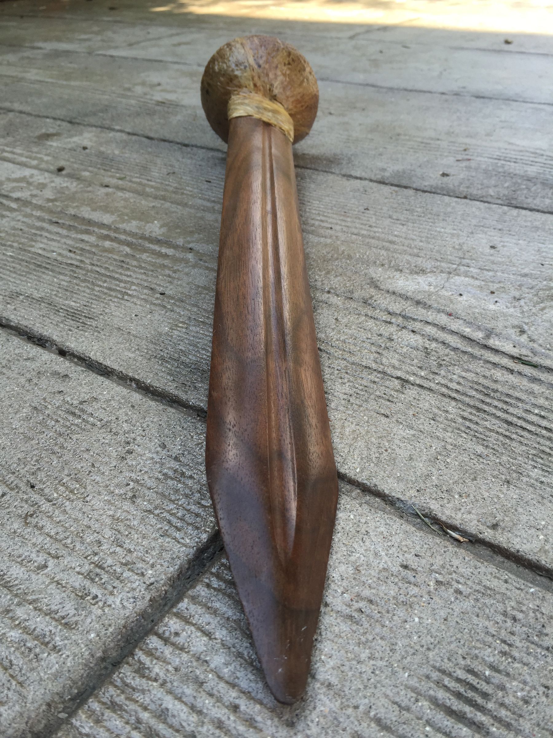 "Hook" Wooden Sword W/ Coconut Guard : 5 Steps (with Pictures ...