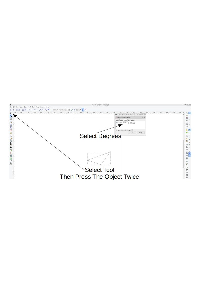 How to Make a Triangle Shape in Inkscape? : 13 Steps - Instructables