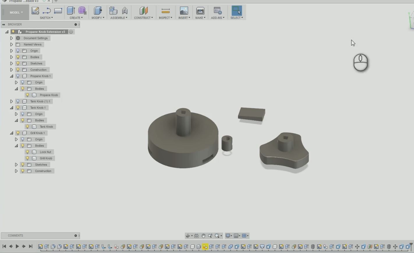 A More Convenient Propane Tank Knob Location : 6 Steps (with Pictures ...