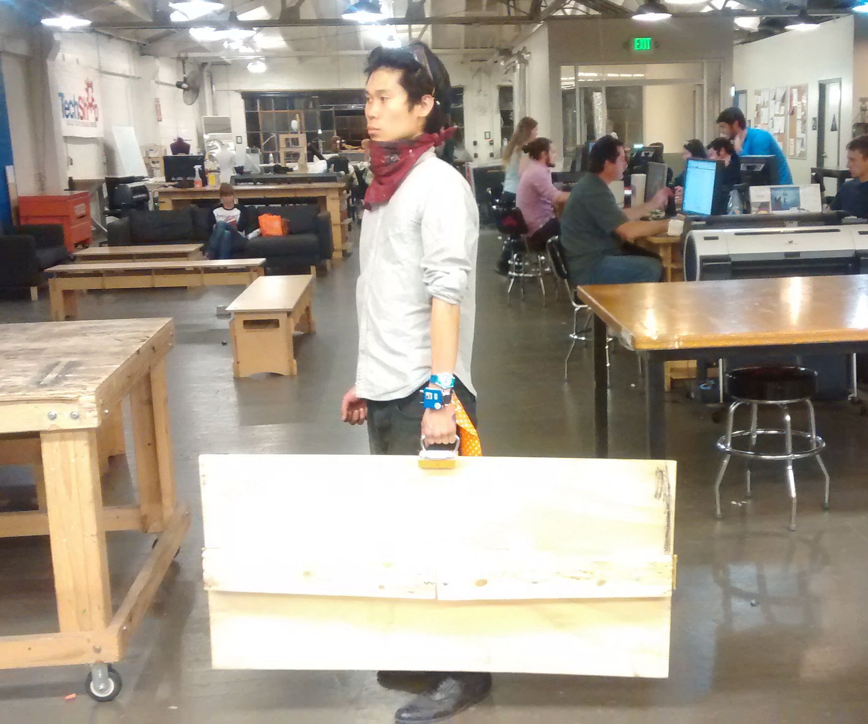 Portable Modular Table - Made @TechShop! : 8 Steps - Instructables