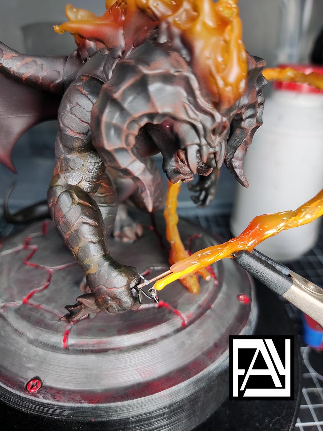 Balrog Glowing Flames : 9 Steps (with Pictures) - Instructables