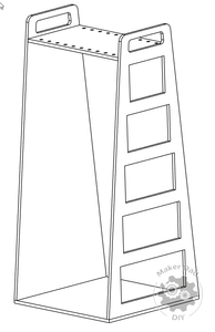 Tool Cart (Inspired by Adam Savage): Upgraded! : 12 Steps (with ...