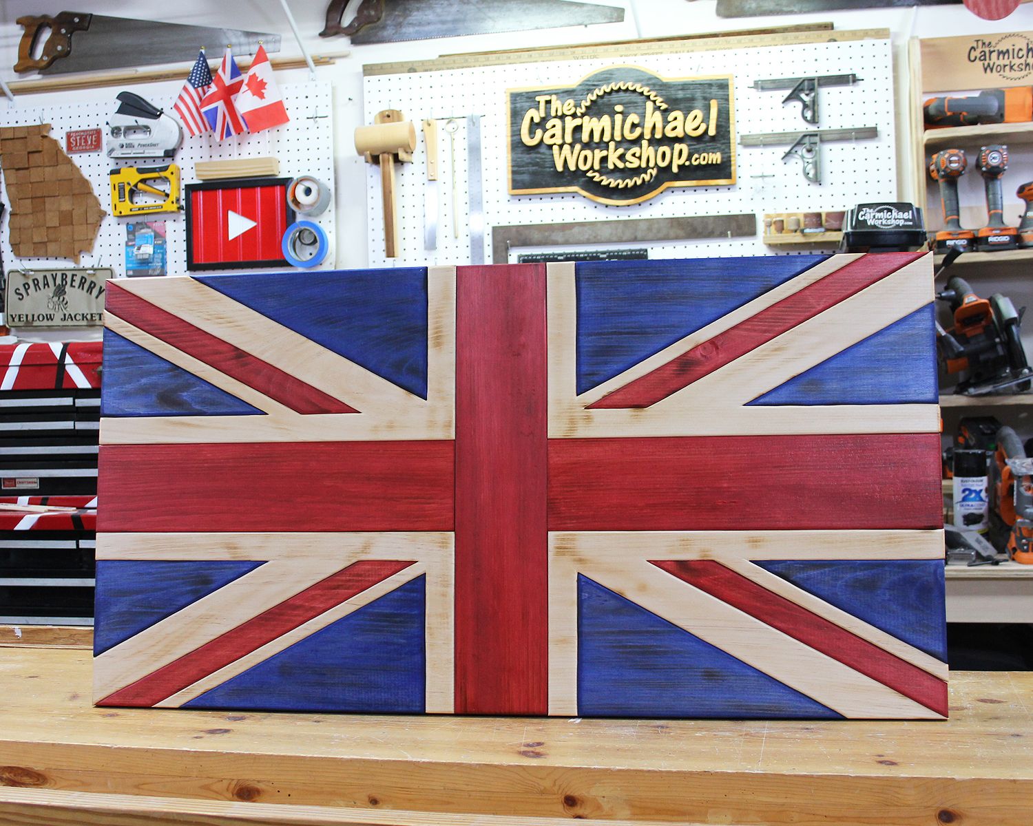 Rustic Union Jack Flag : 7 Steps (with Pictures) - Instructables
