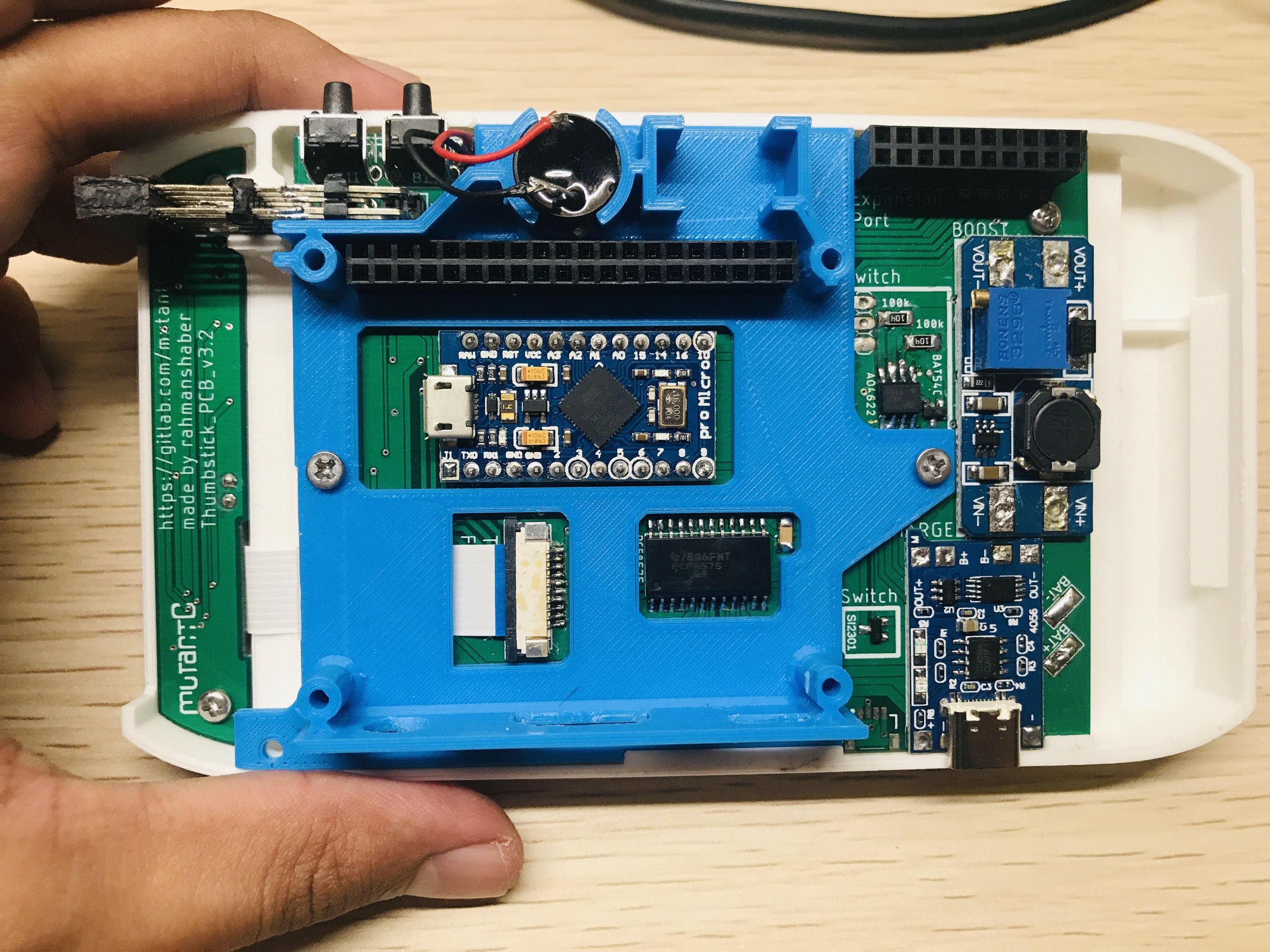 MutantC V3 - Modular and Powerful HandHeld PC : 9 Steps (with Pictures) - Instructables