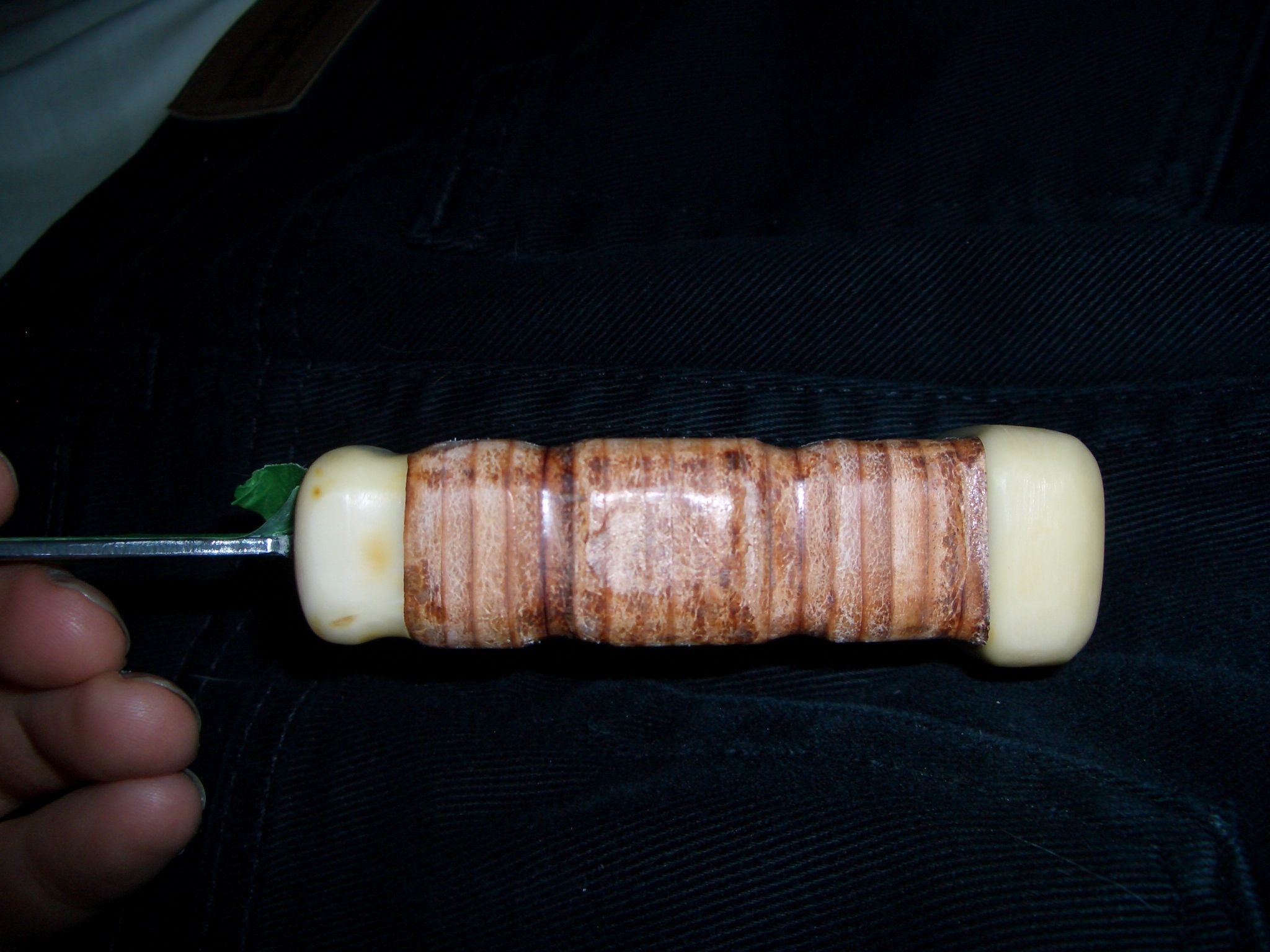 Stacked Leather Knife Handle : 8 Steps (with Pictures) - Instructables