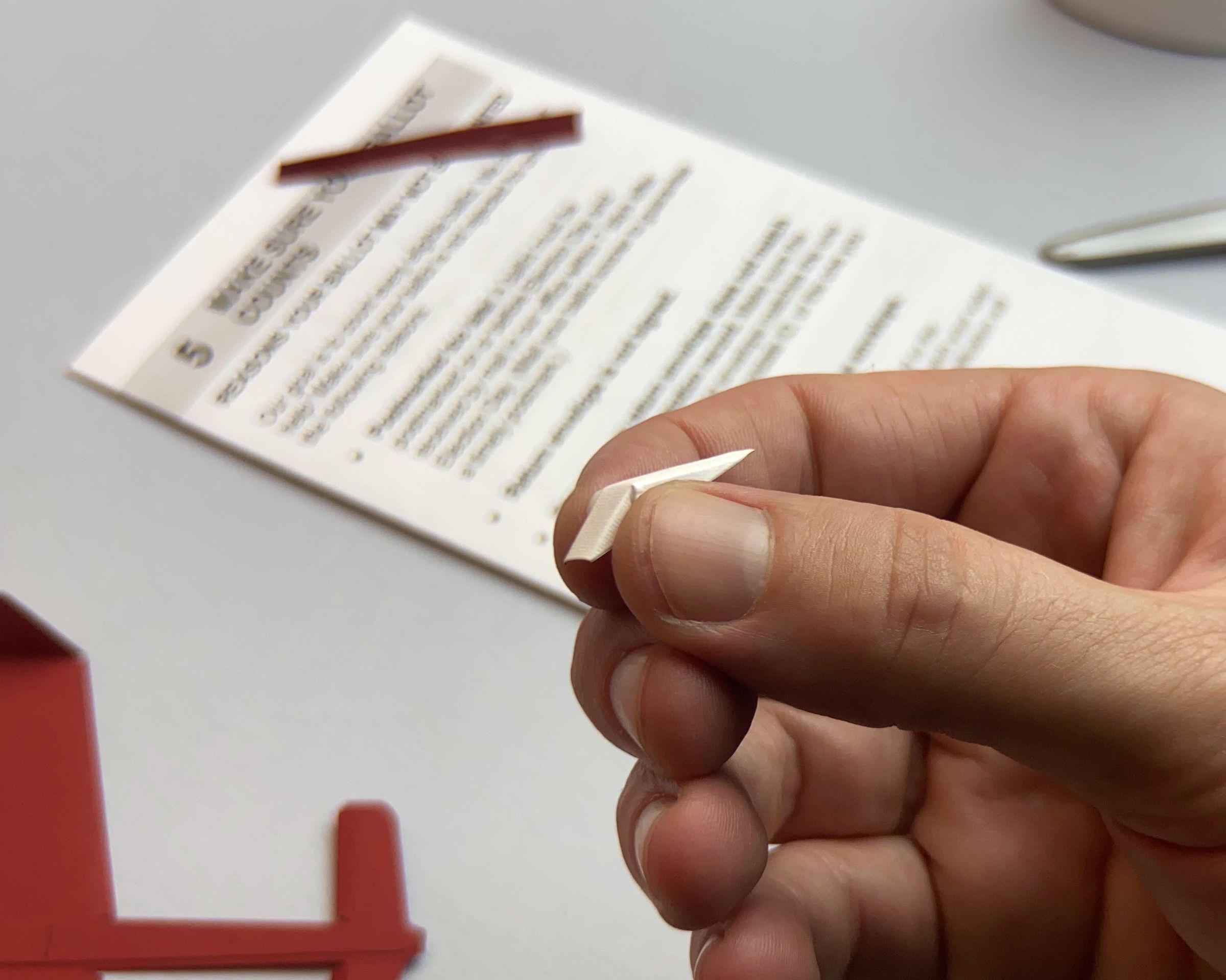 Micro Canard Glider Made of Card Stock : 6 Steps (with Pictures ...