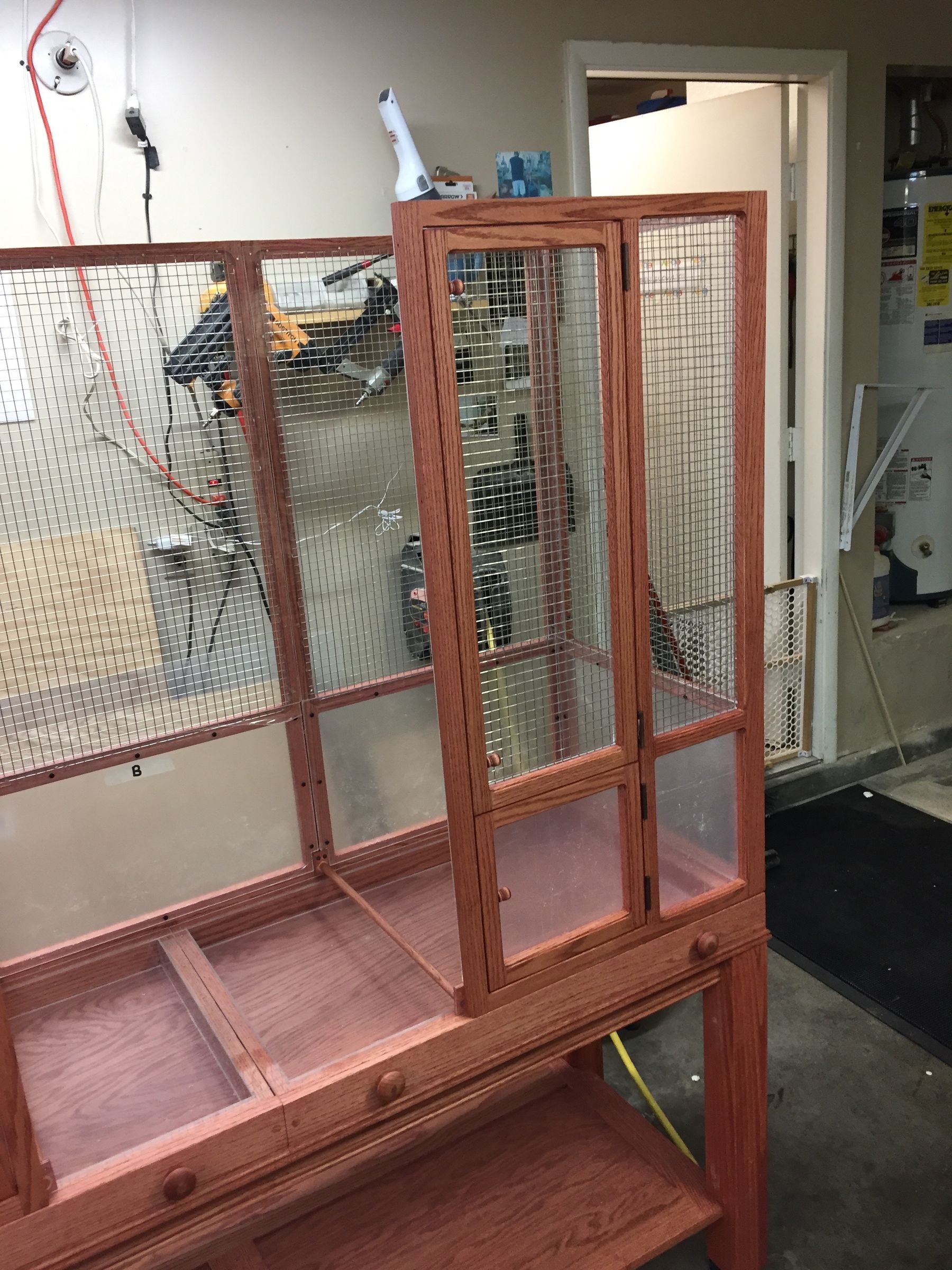 Doug's Oak Flight Cage - Instructables