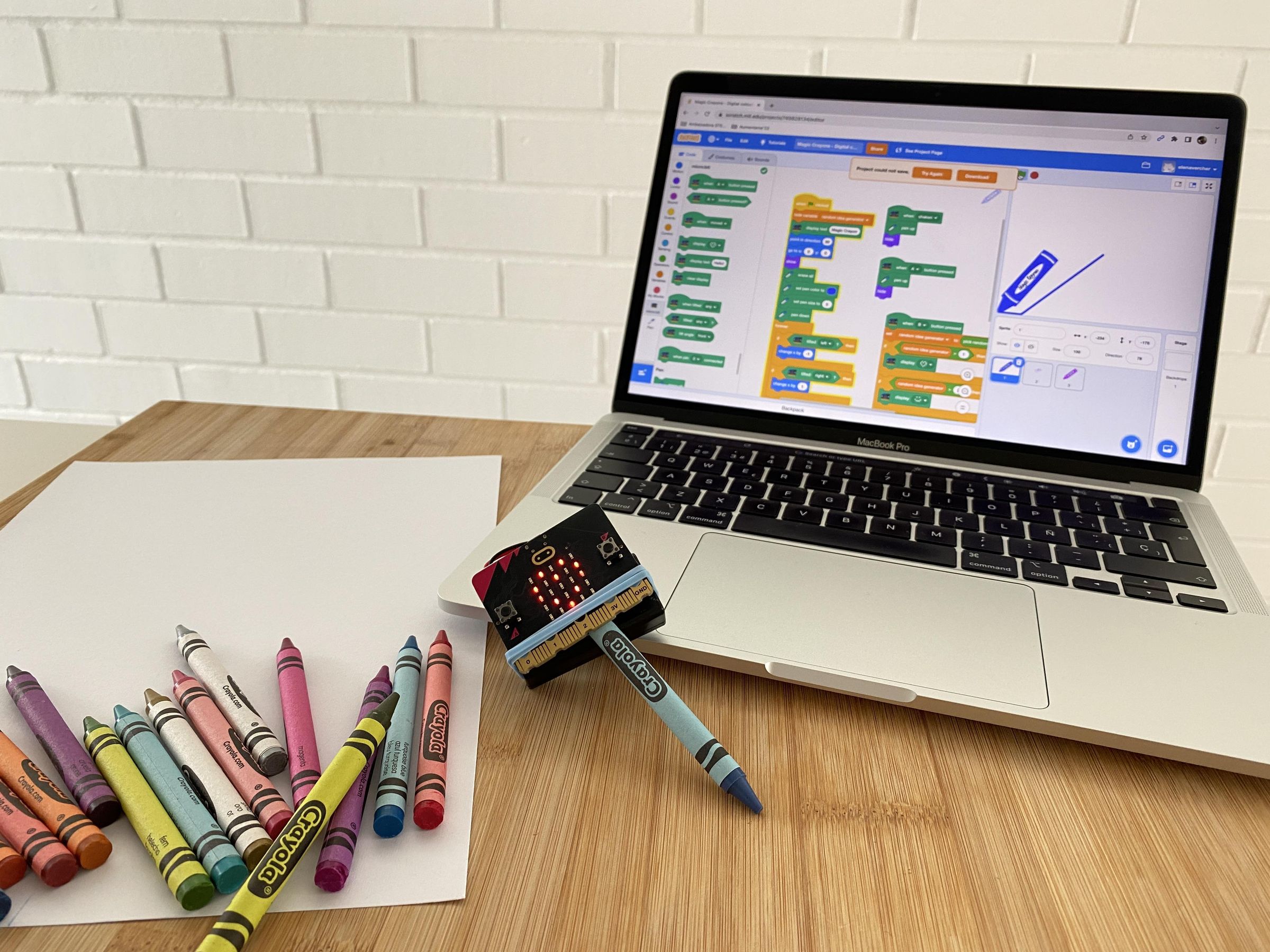 Magic Crayons With Scratch and Micro:bit : 13 Steps (with Pictures ...