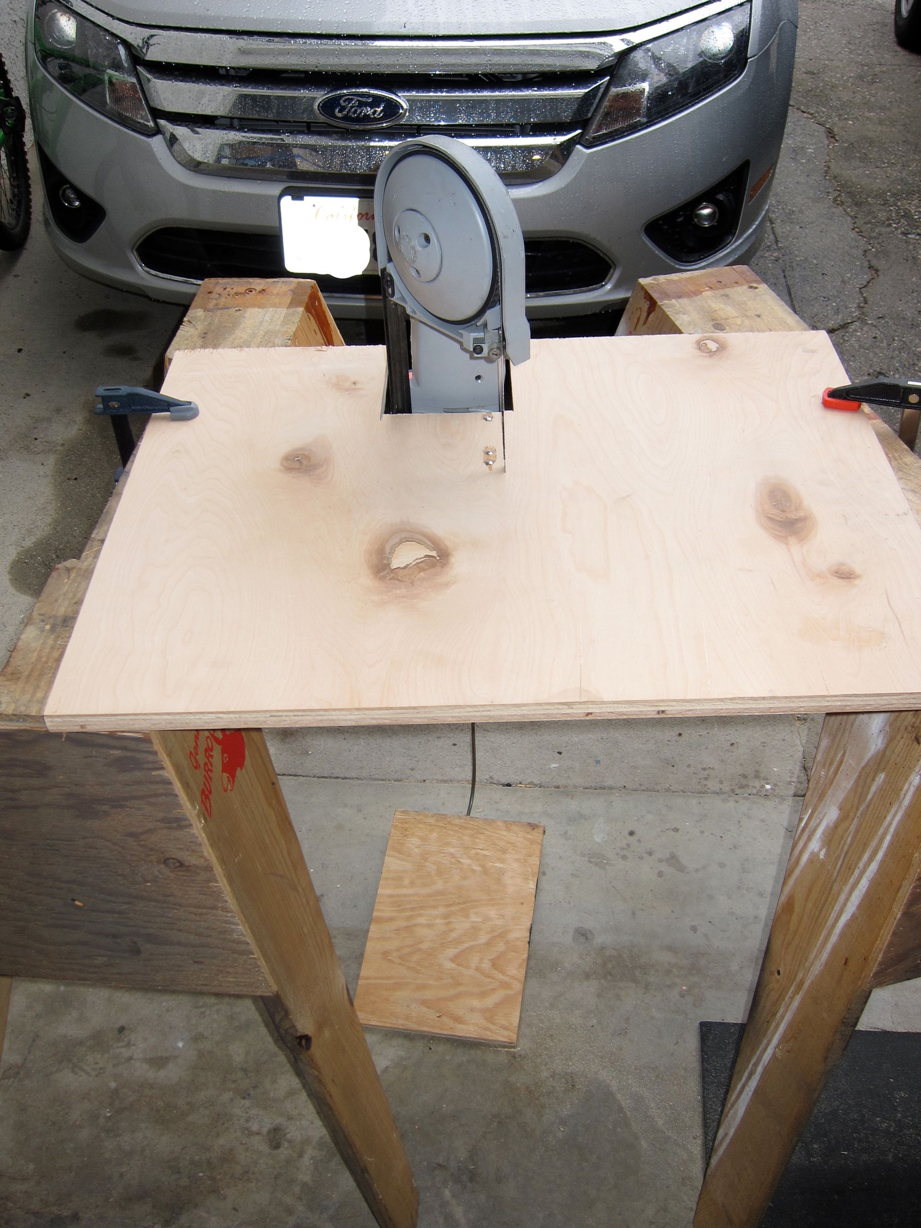Make a Portaband Into an Vertical Band Saw : 8 Steps (with Pictures ...