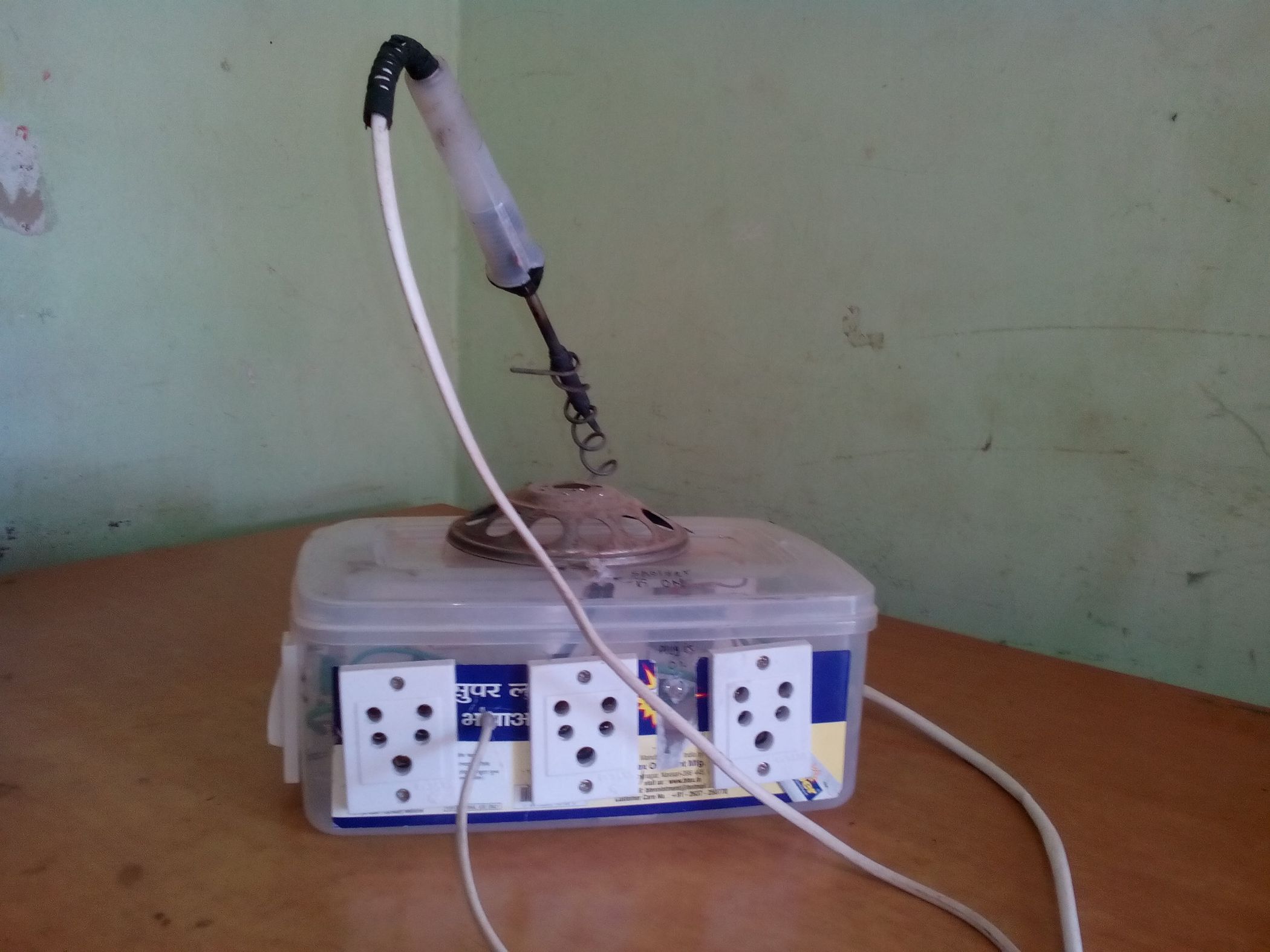 Extension Box With Soldering Machine : 3 Steps - Instructables