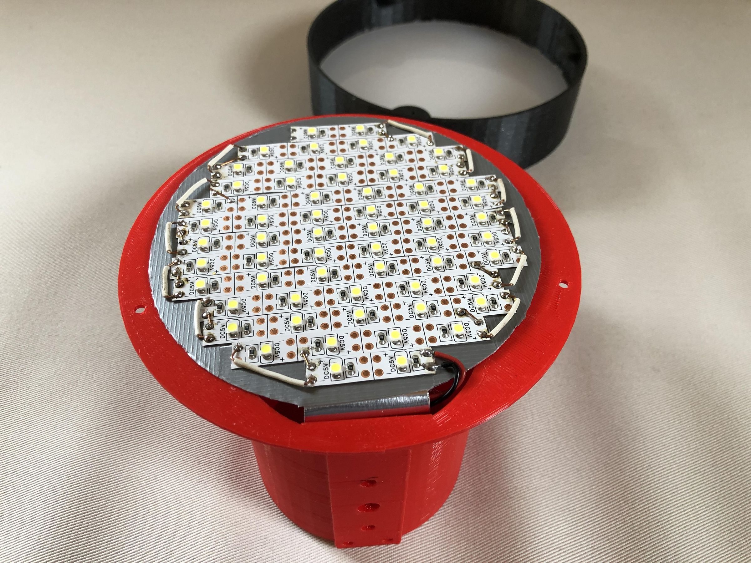 USB Desk Lamp - Dimmable - 3D Printed : 9 Steps (with Pictures ...