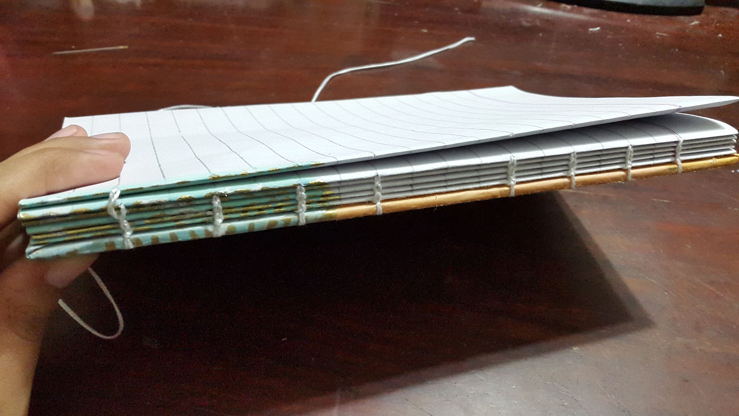 DIY Coptic Stitch Bound Notebook : 9 Steps (with Pictures) - Instructables