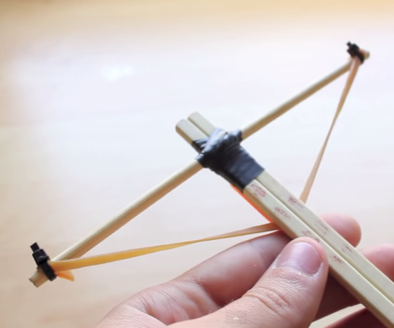 Homemade Crossbow : 6 Steps - Instructables
