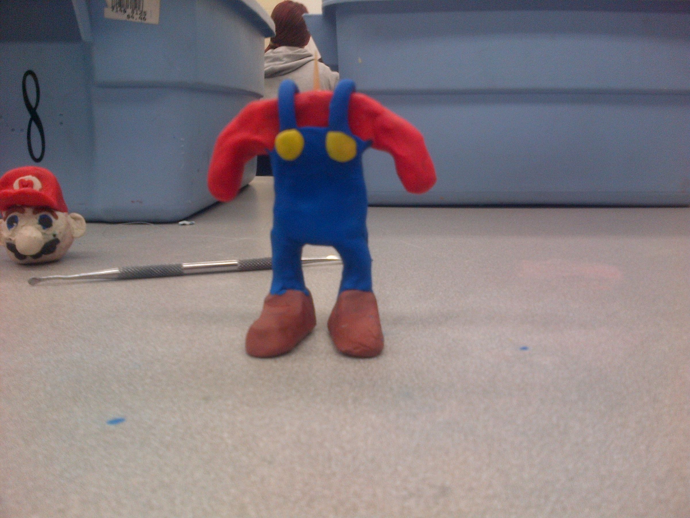 How to Make a Clay Mario : 11 Steps (with Pictures) - Instructables