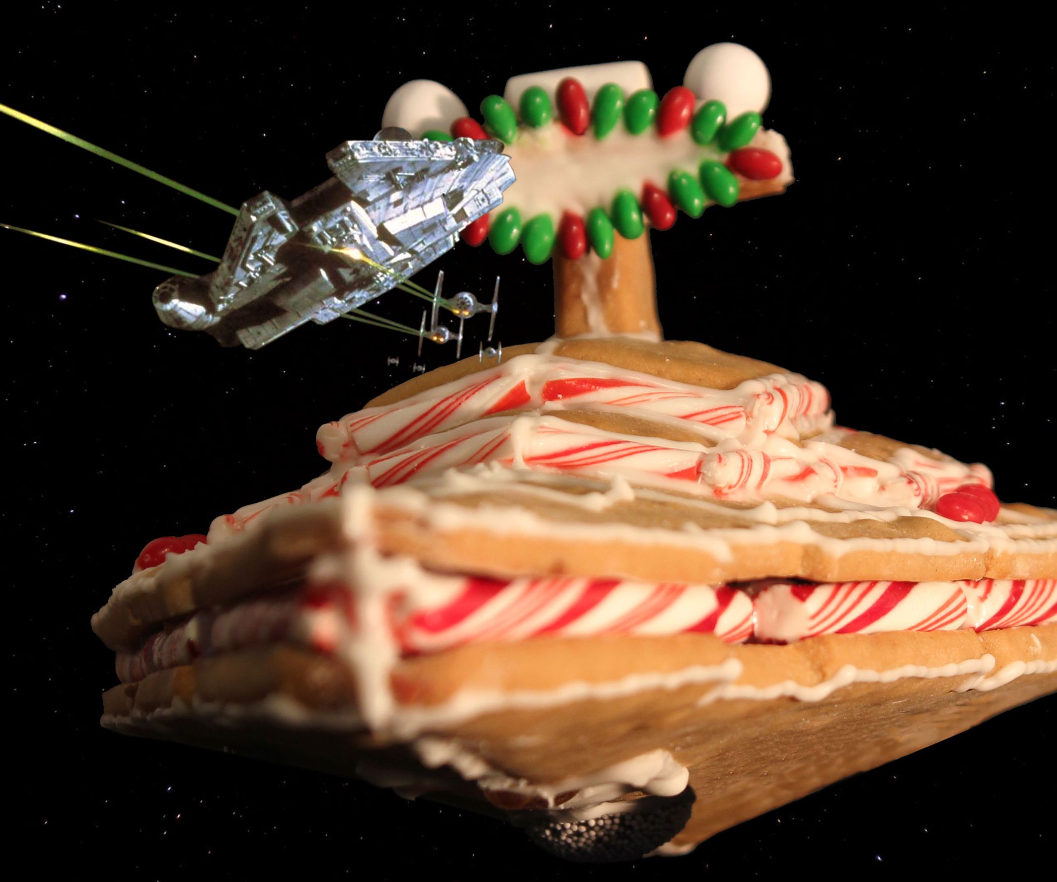 Gingerbread Star Destroyer : 8 Steps (with Pictures) - Instructables