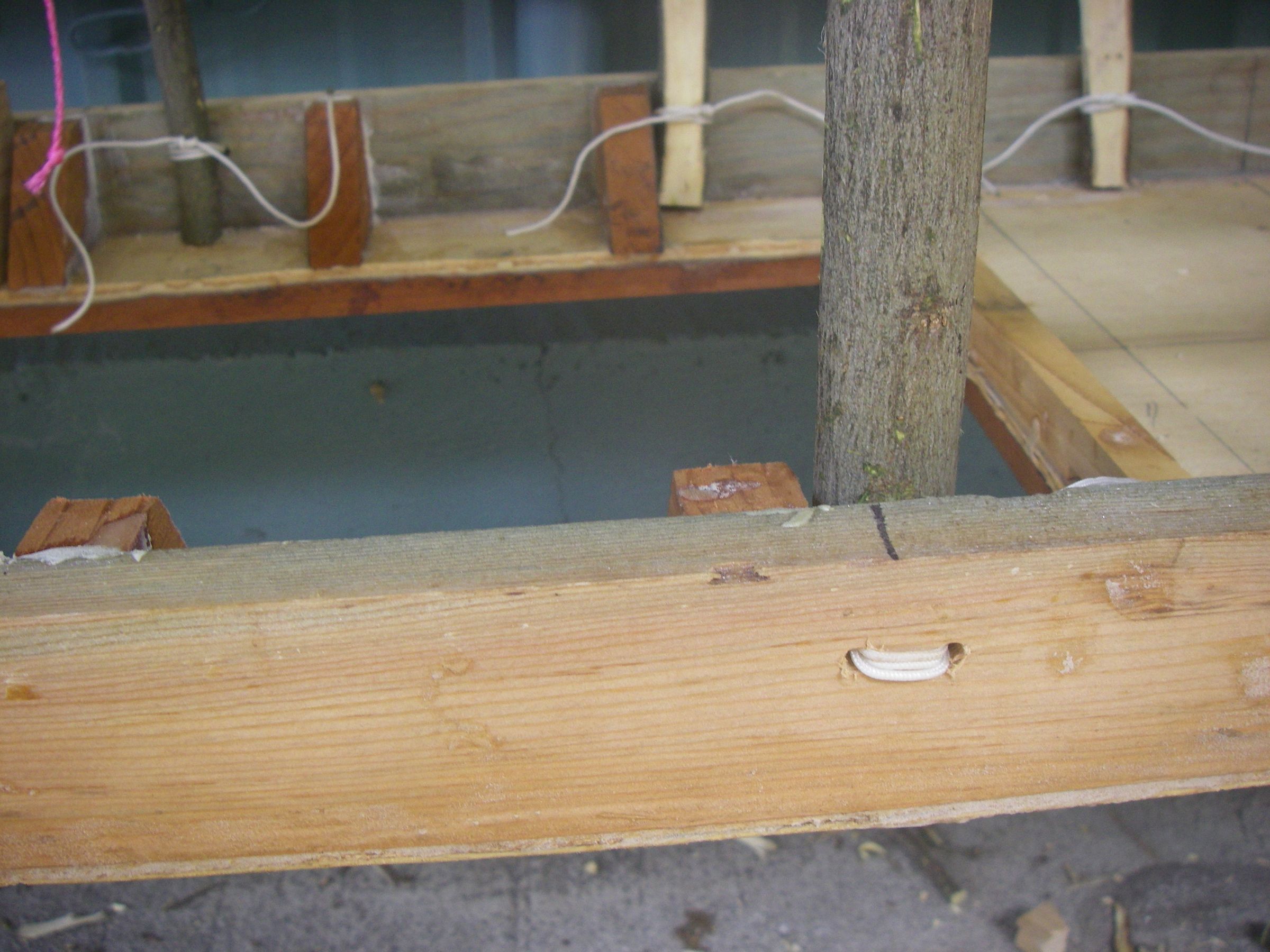 Skin-On-Frame Outrigger Sailing Canoe. Chapter 3: Lash the Frame. : 10 ...