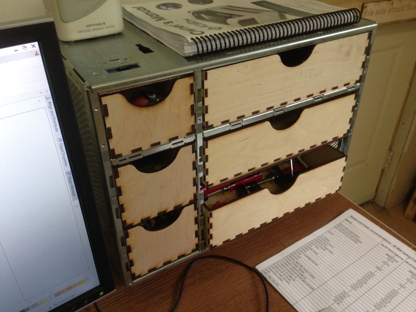 Computer Case Drawer Unit : 8 Steps (with Pictures) - Instructables