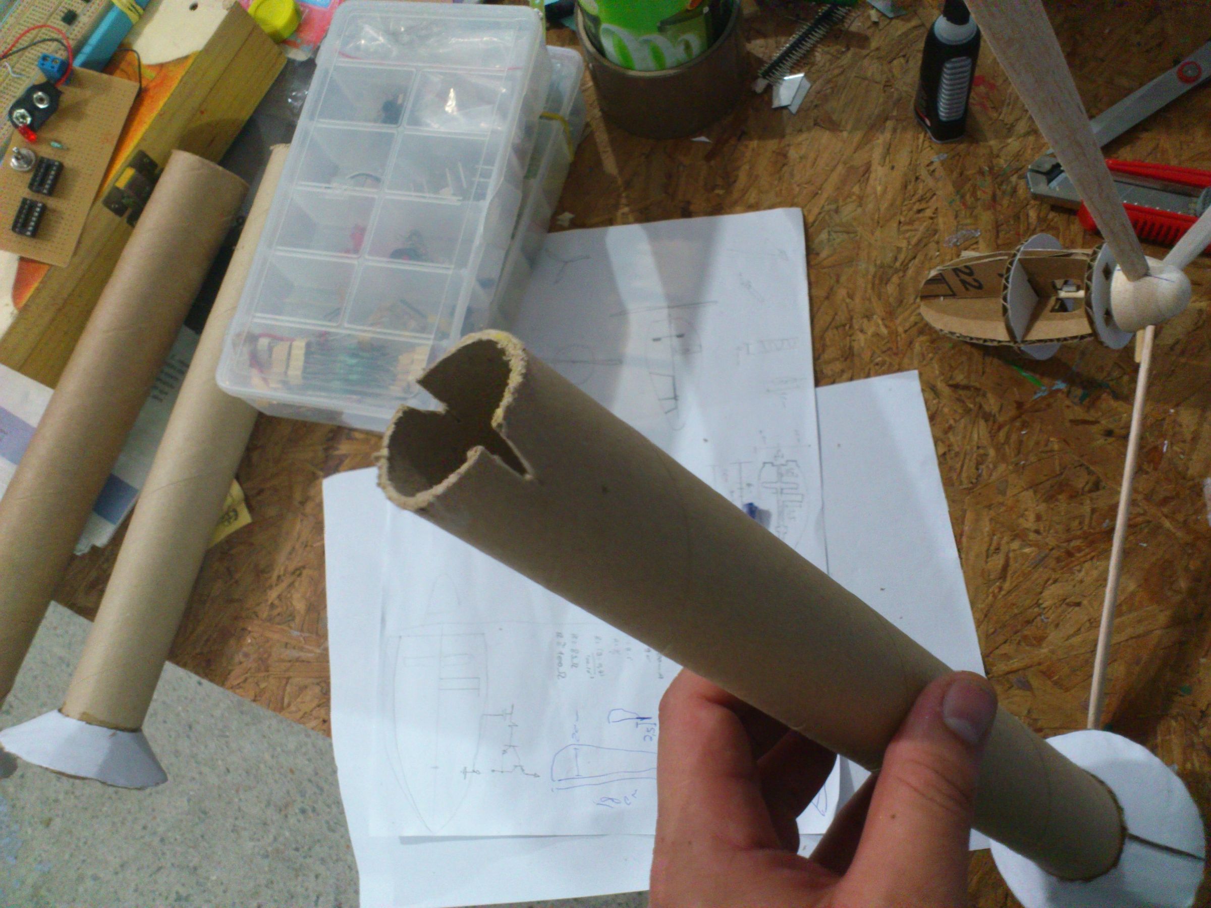 Cardboard Wind Generator for Models : 5 Steps (with Pictures ...