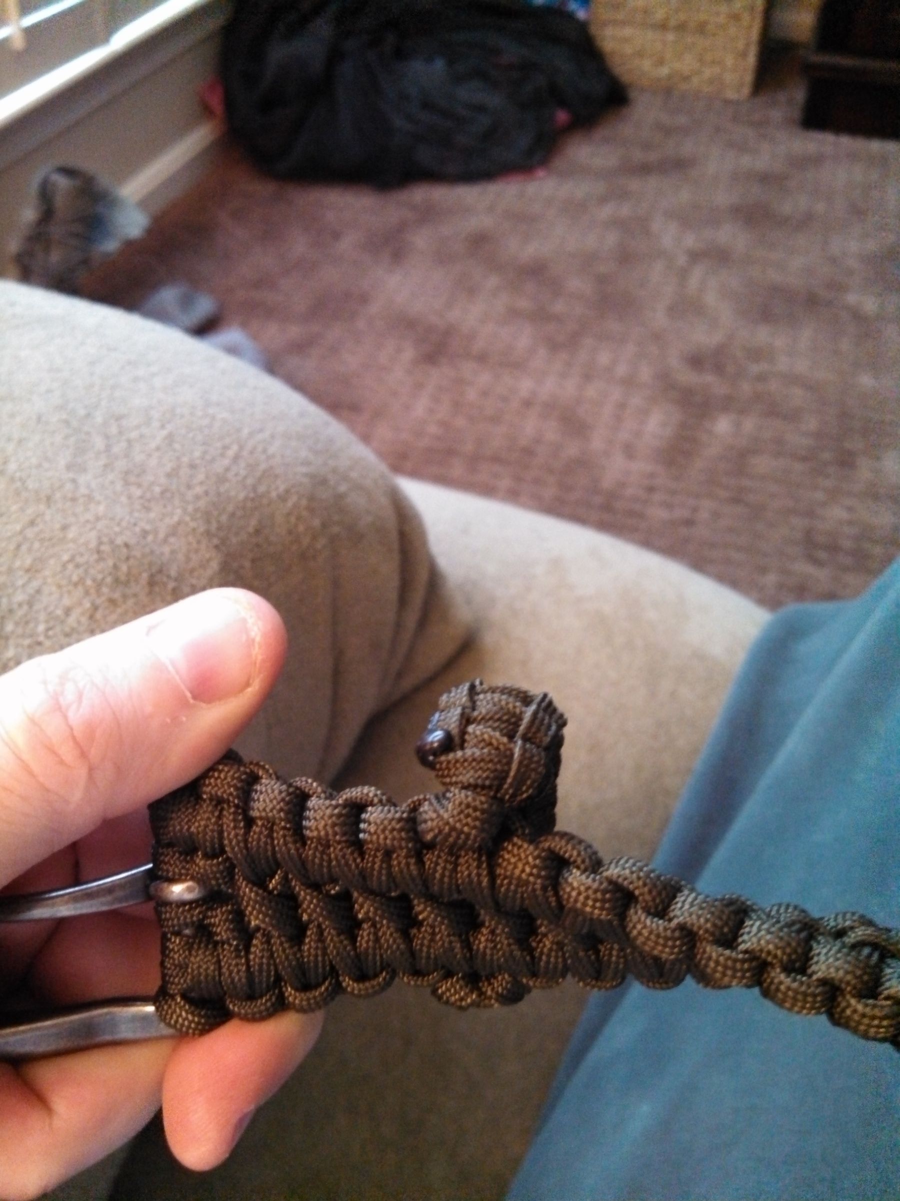 Double Cobra Stitch Paracord Belt : 9 Steps (with Pictures) - Instructables