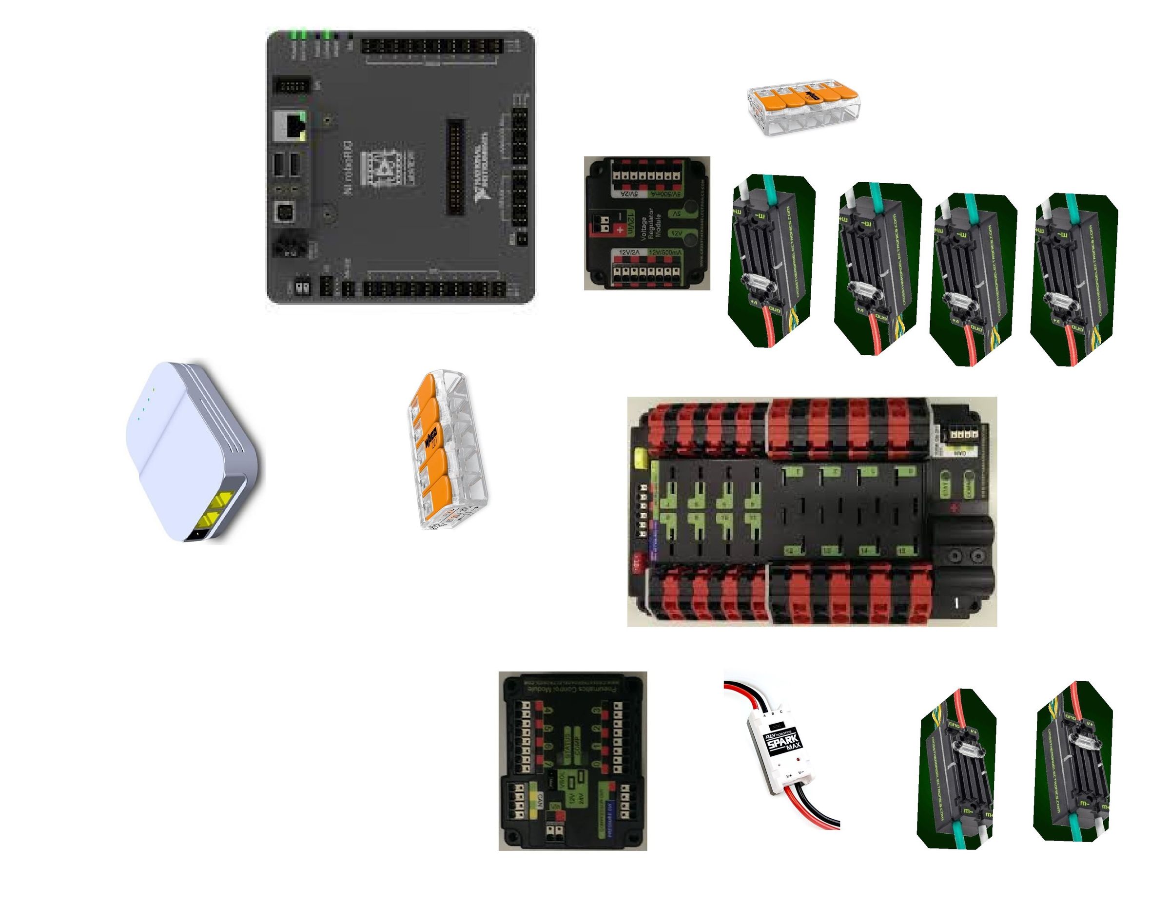 Robot Electrical Panel Map Diagram : 3 Steps - Instructables