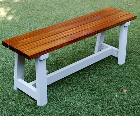 EASY SLAT BENCH : 3 Steps (with Pictures) - Instructables