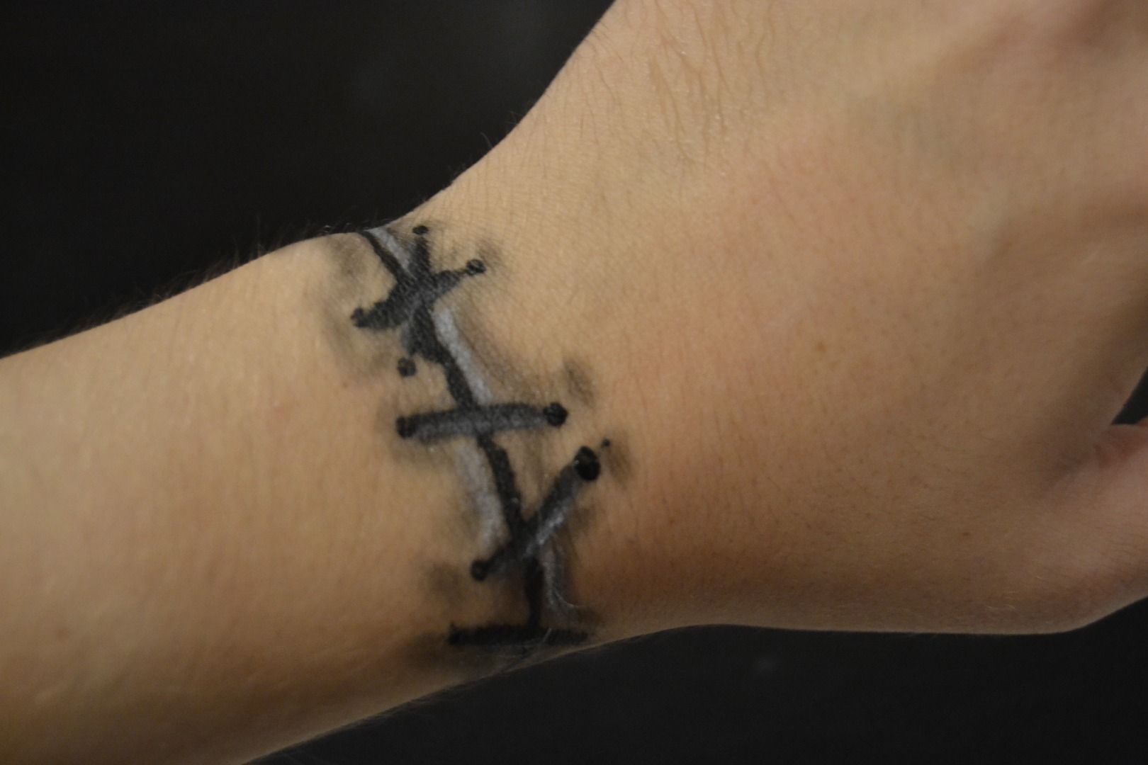 Fake Make Up Stitches : 9 Steps (with Pictures) - Instructables