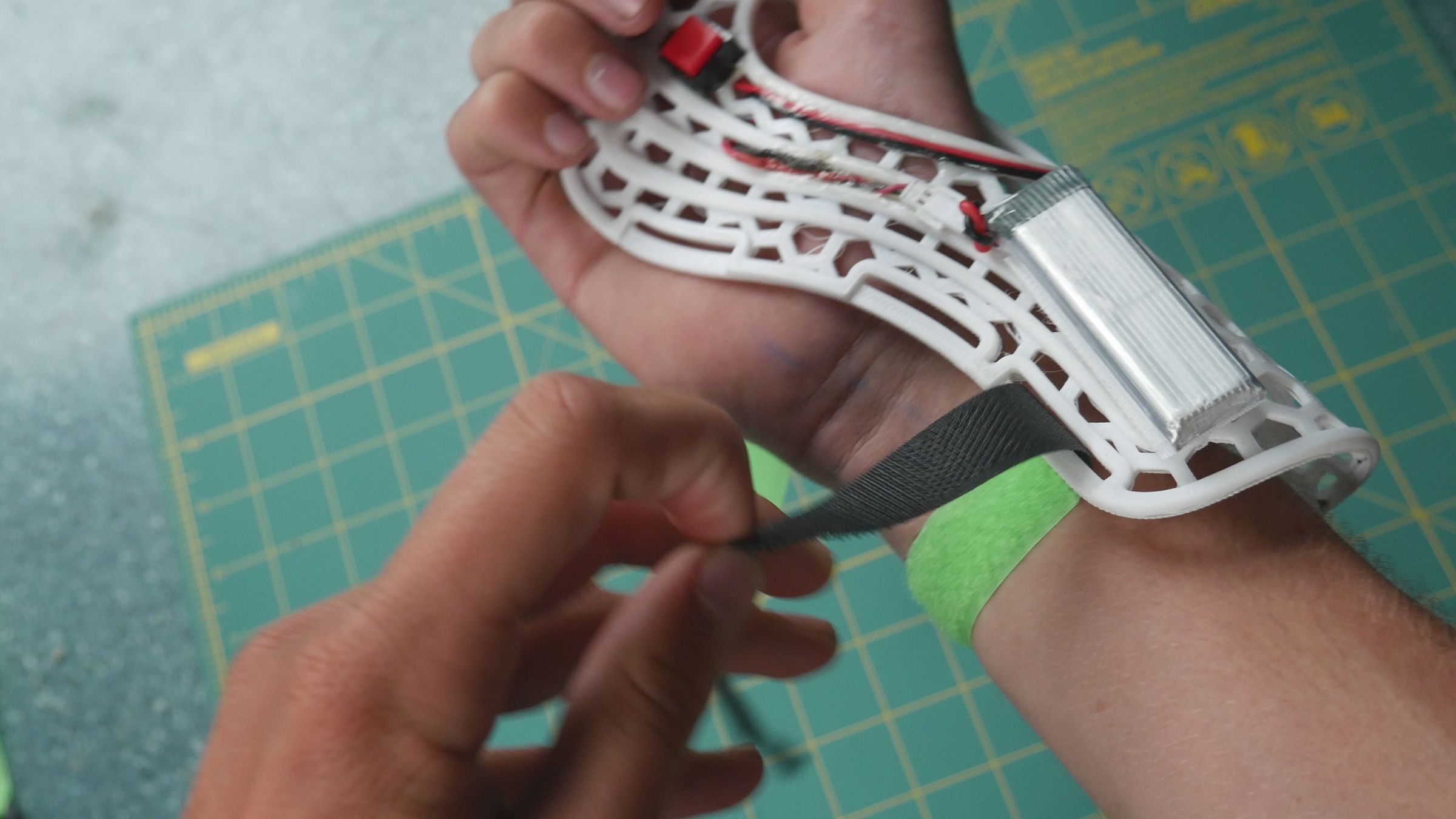 Wrist Mounted Laser Gauntlet Prototype : 7 Steps (with Pictures ...