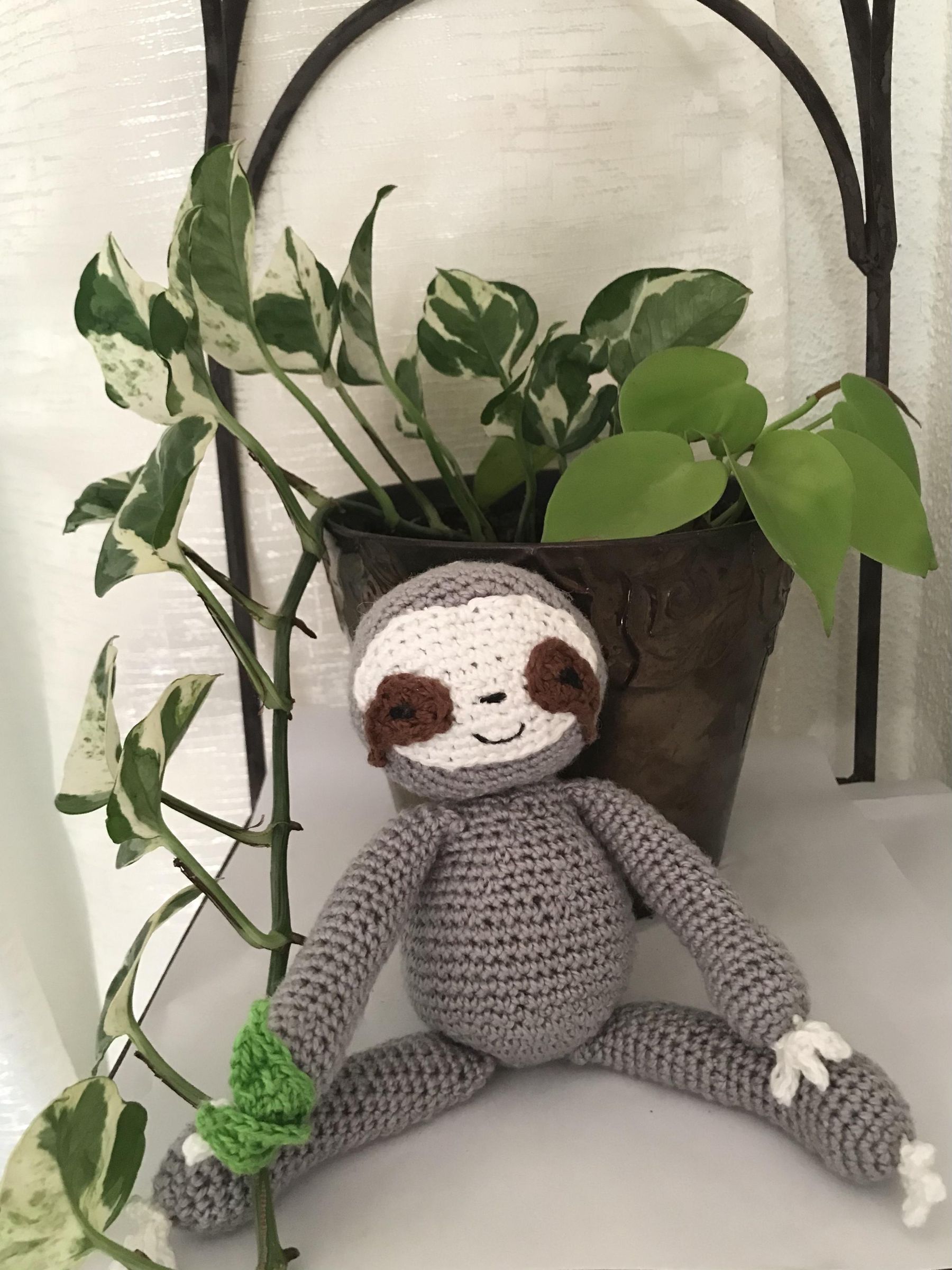Easy Crochet Sloth (Amigurumi Style) : 4 Steps (with Pictures ...