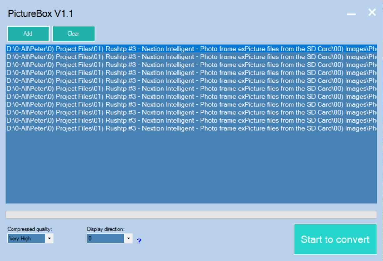 Rushtp #3 - Nextion Intelligent - Photo Frame ExPicture Files From the ...