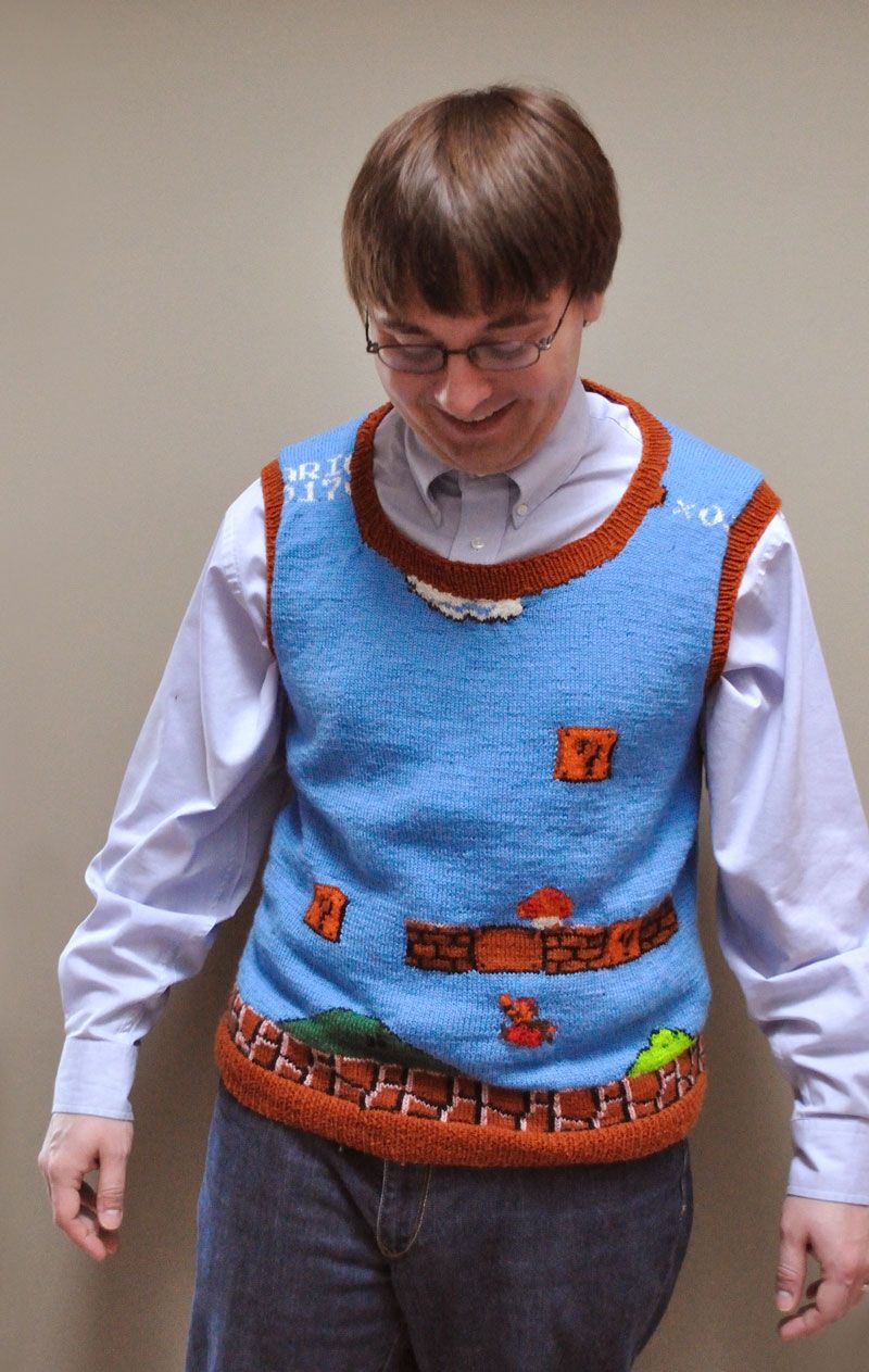 Super Mario Sweater Vest : 6 Steps (with Pictures) - Instructables