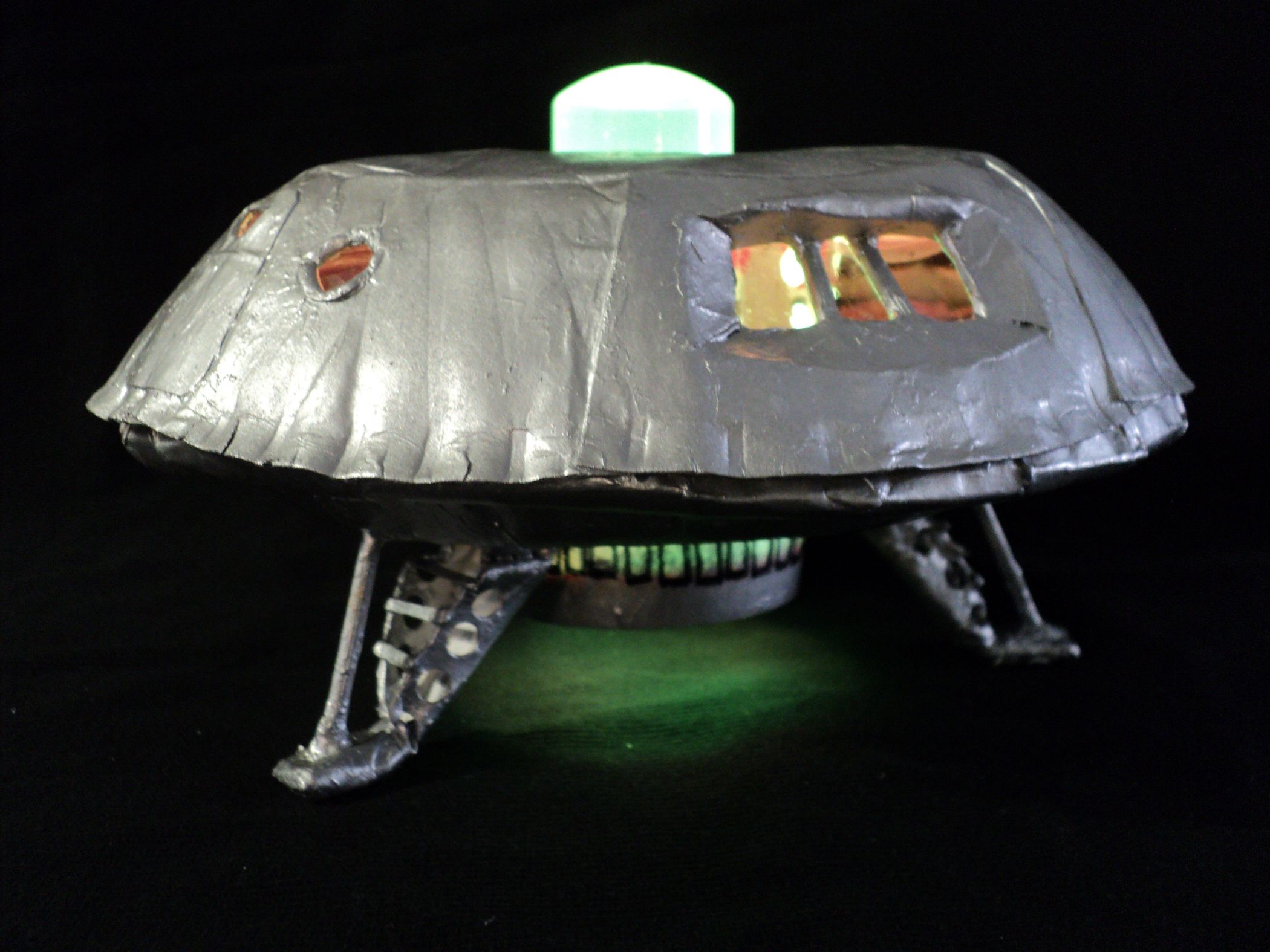 Paper Plate Papercraft Spacecraft Craft : 8 Steps (with Pictures ...