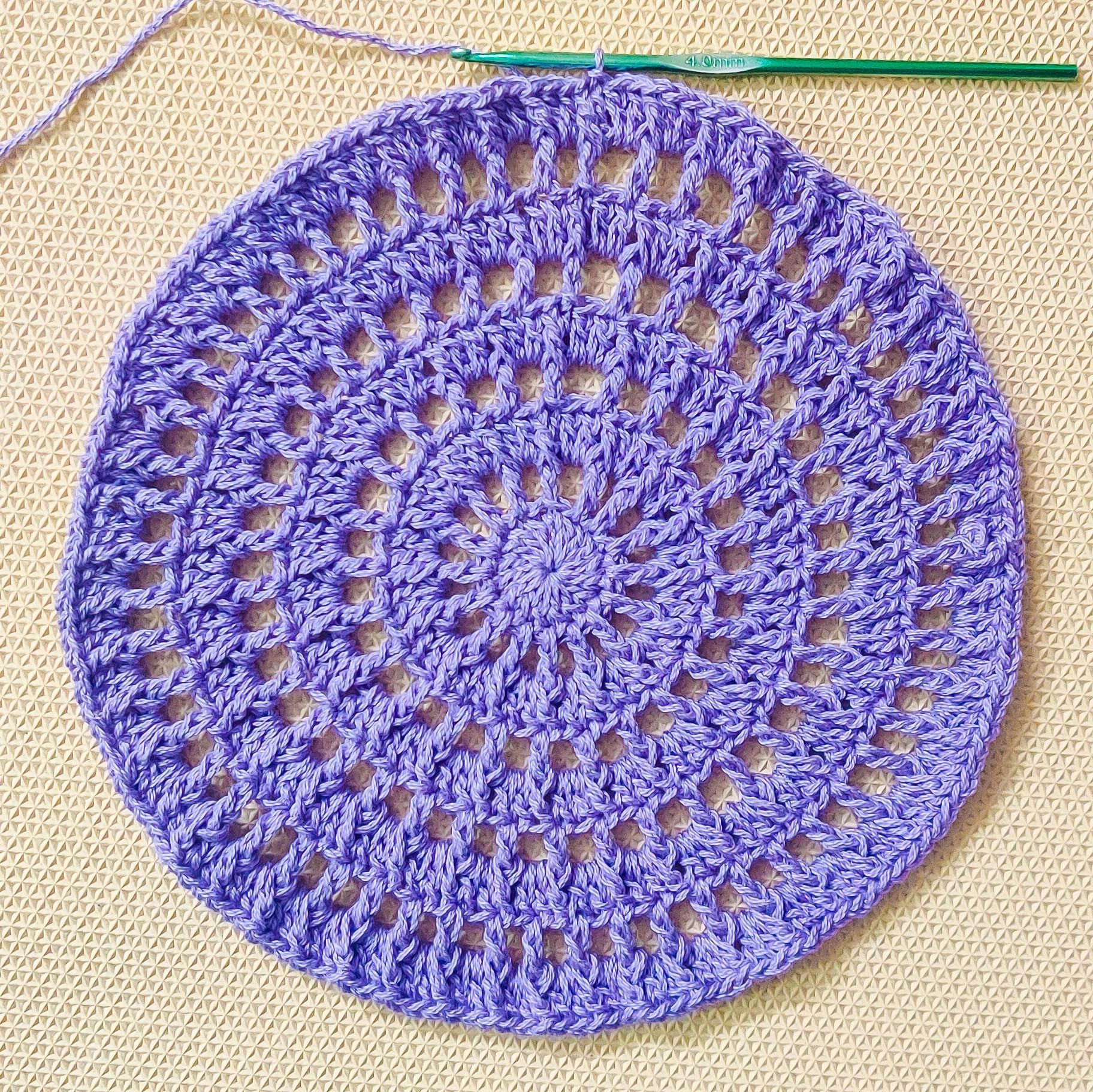 Crochet Sleek Doily How to Crochet Round Doily : 8 Steps (with Pictures ...