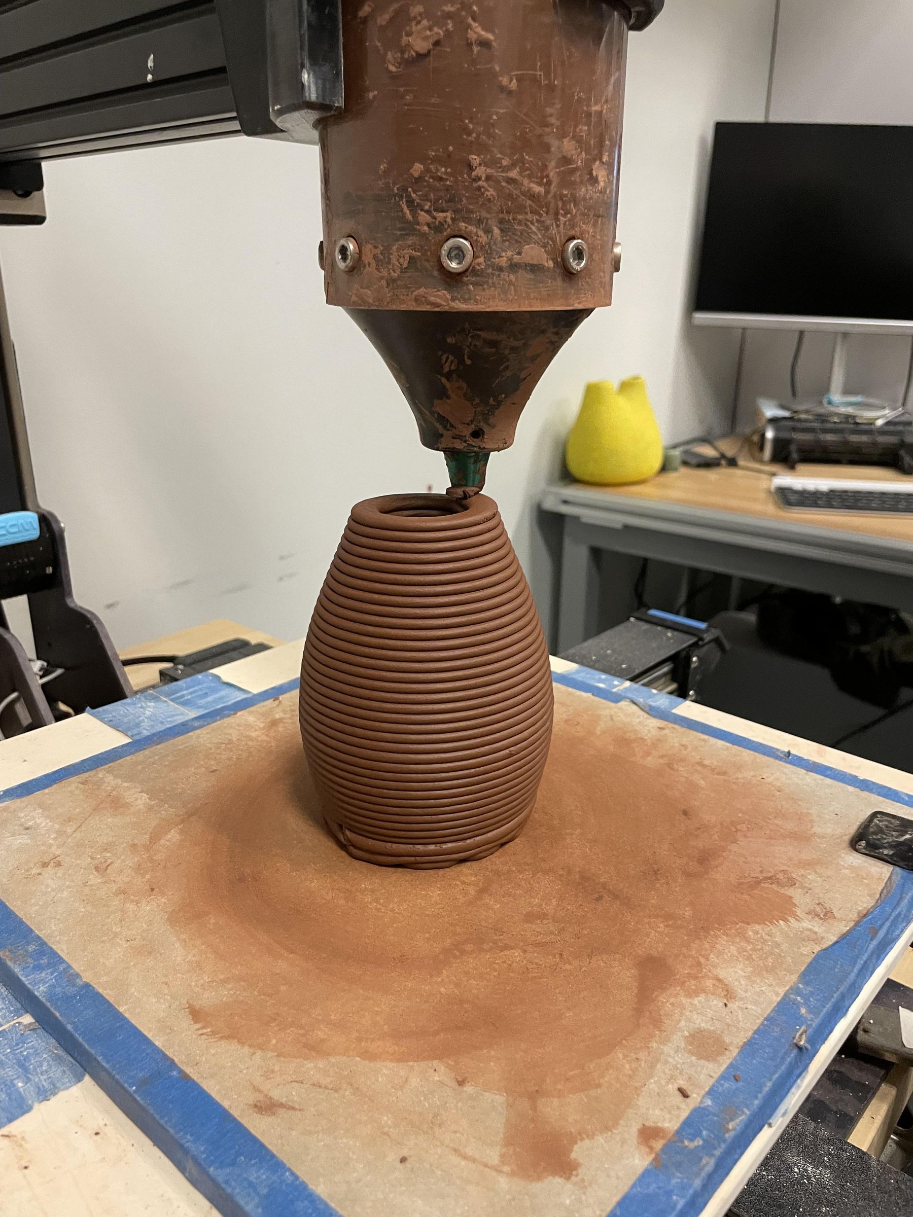 3D Printing a Sake Tokkuri - Clay Printing With CoilCAM and PotterBot ...